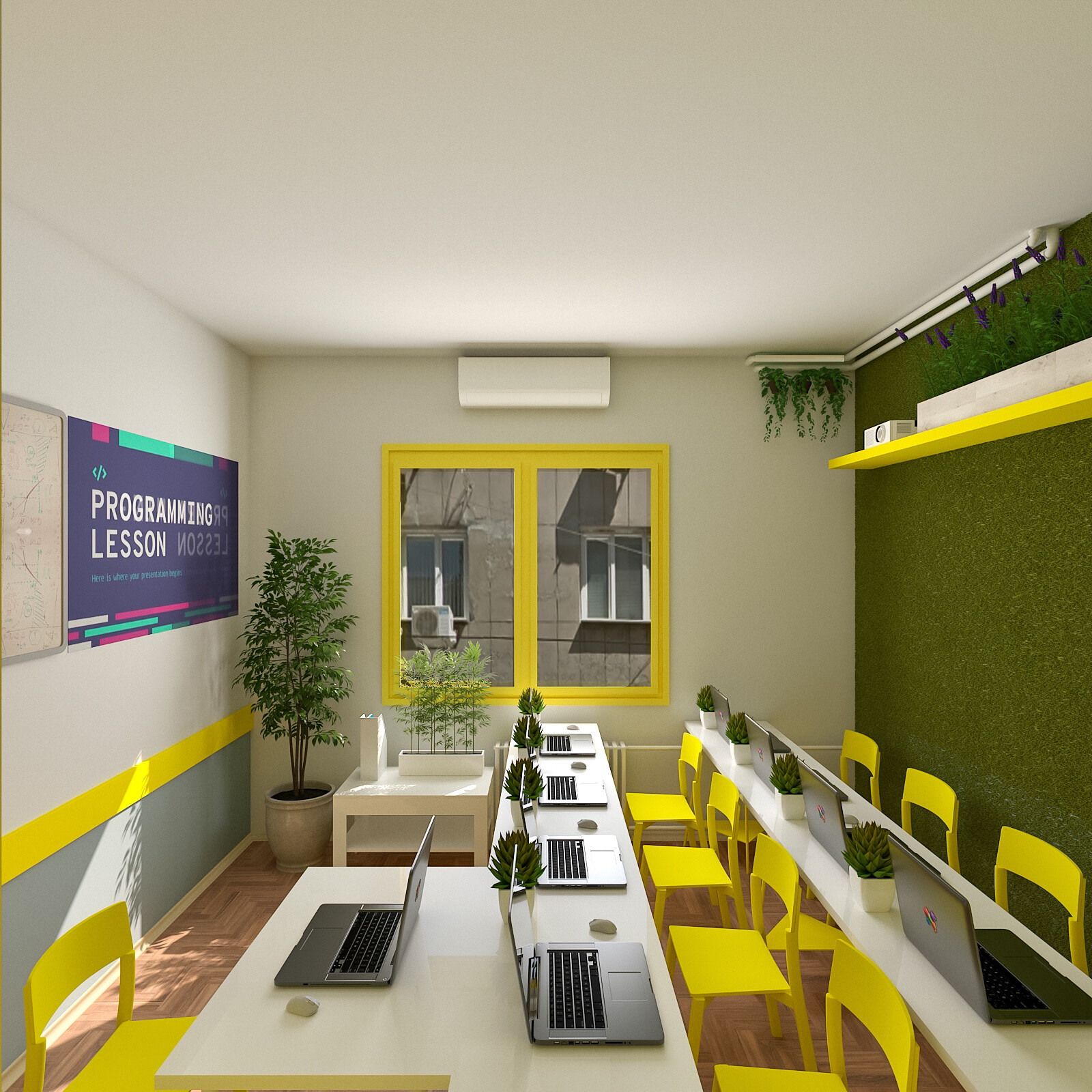 ArtStation - Interior - Educational room