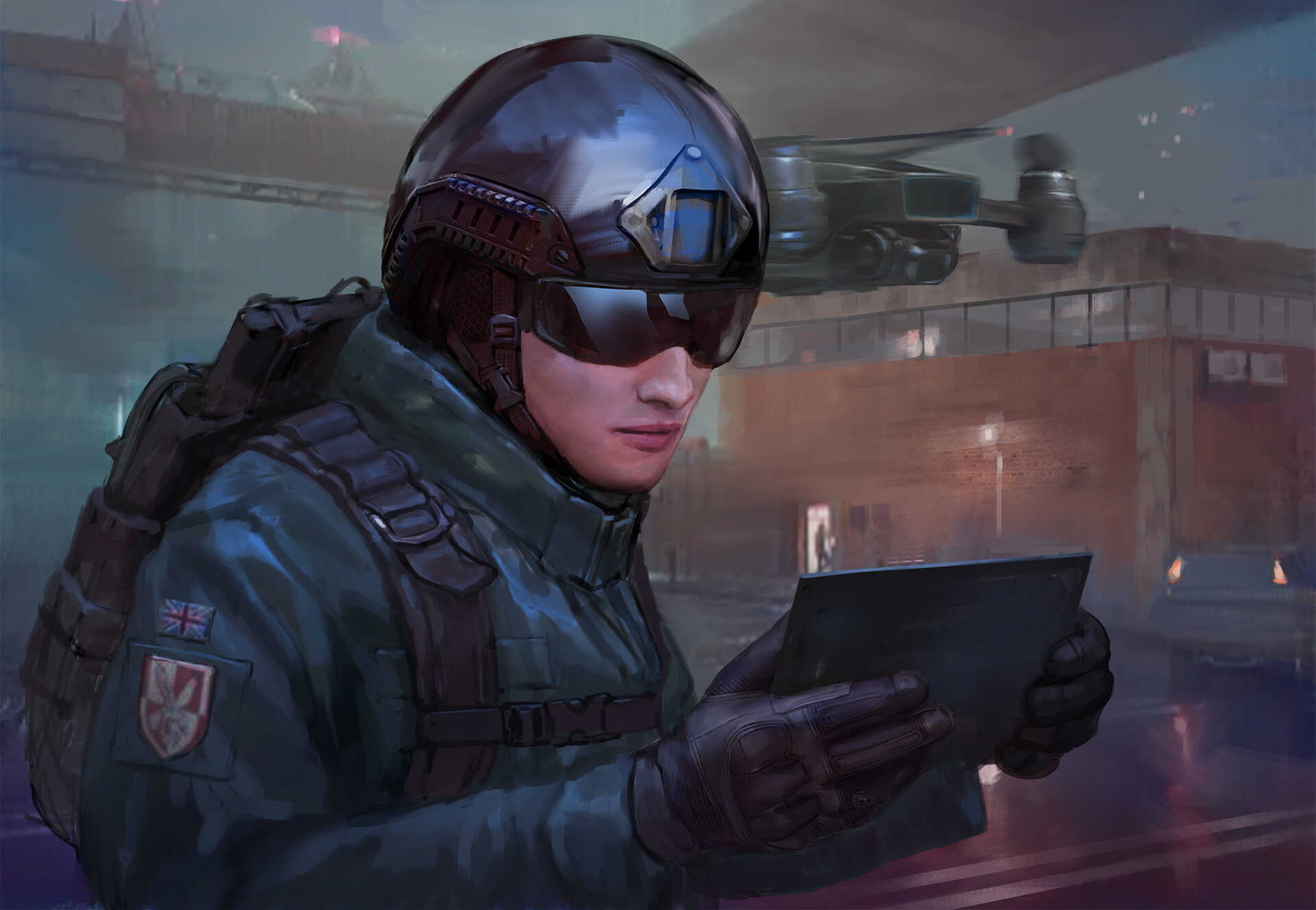 ArtStation - Drone operator
