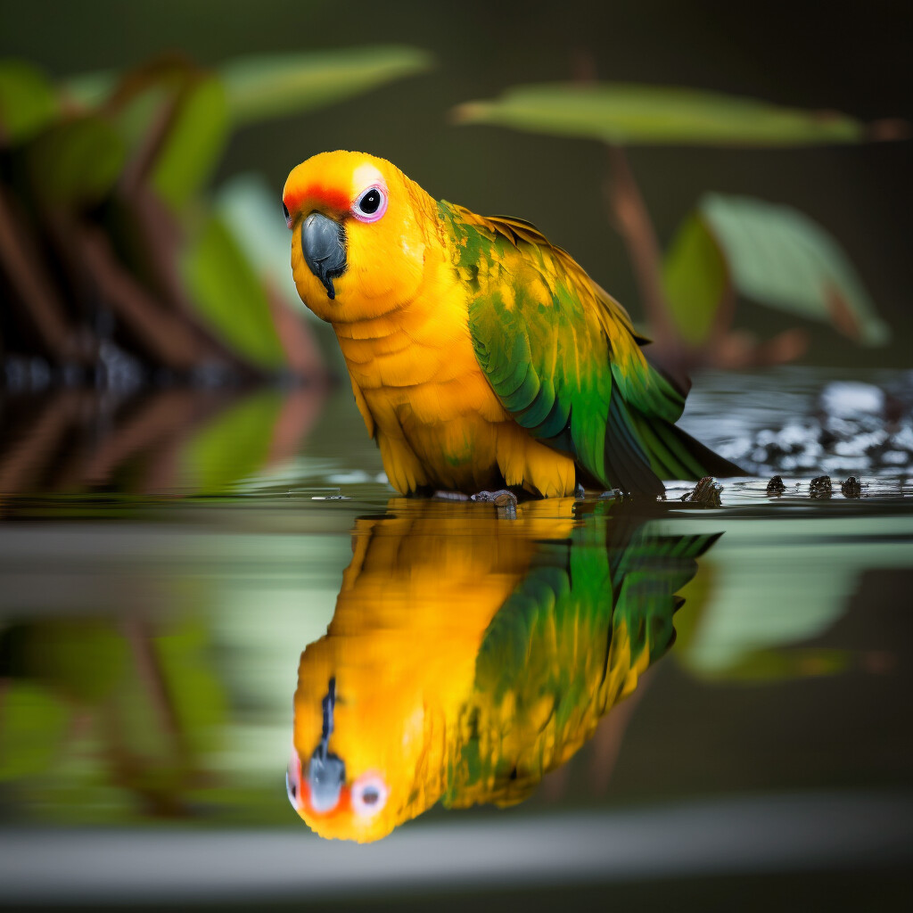 ArtStation - Golden Parakeet