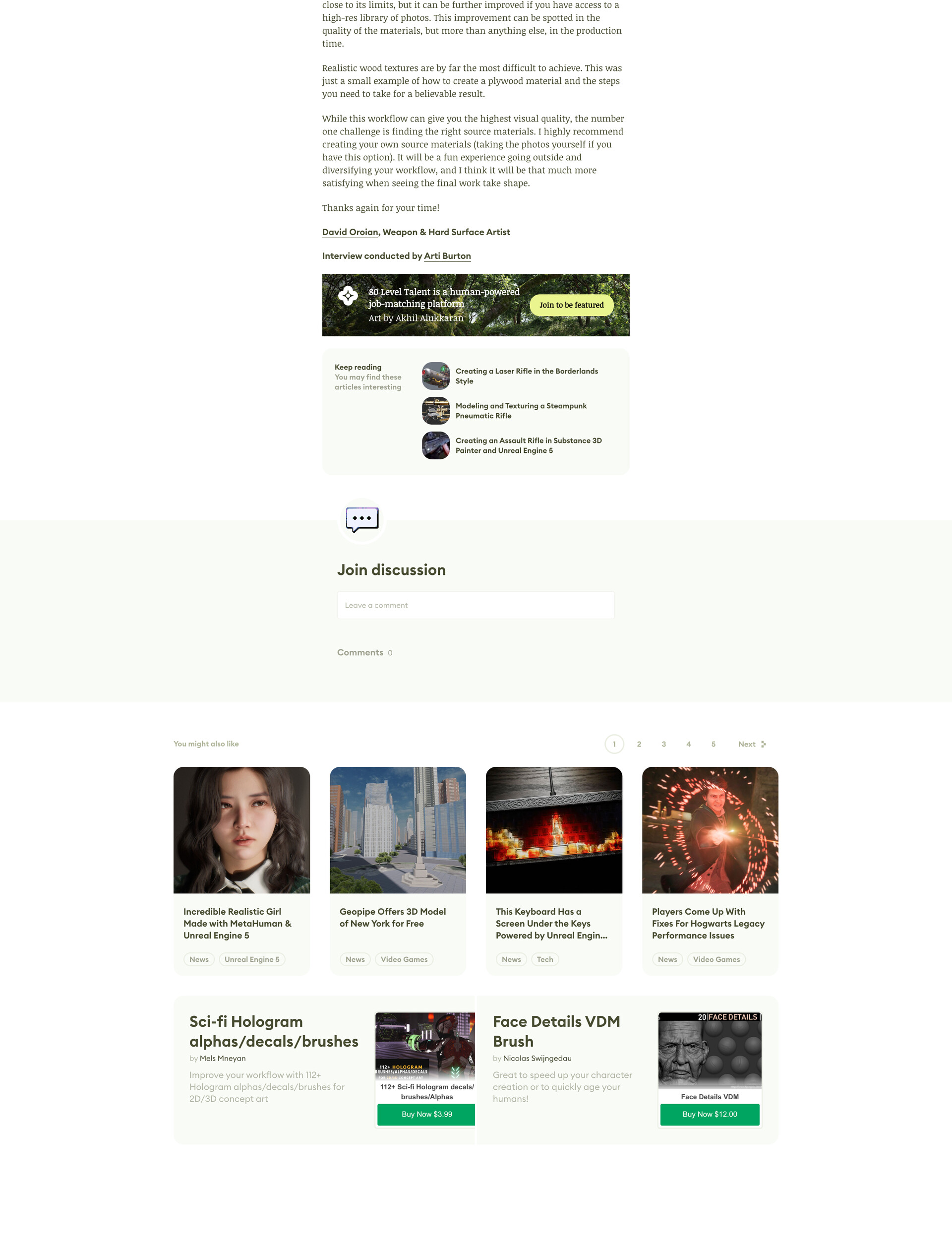 David Oroian - Guide: Hyperrealistic Wood Material