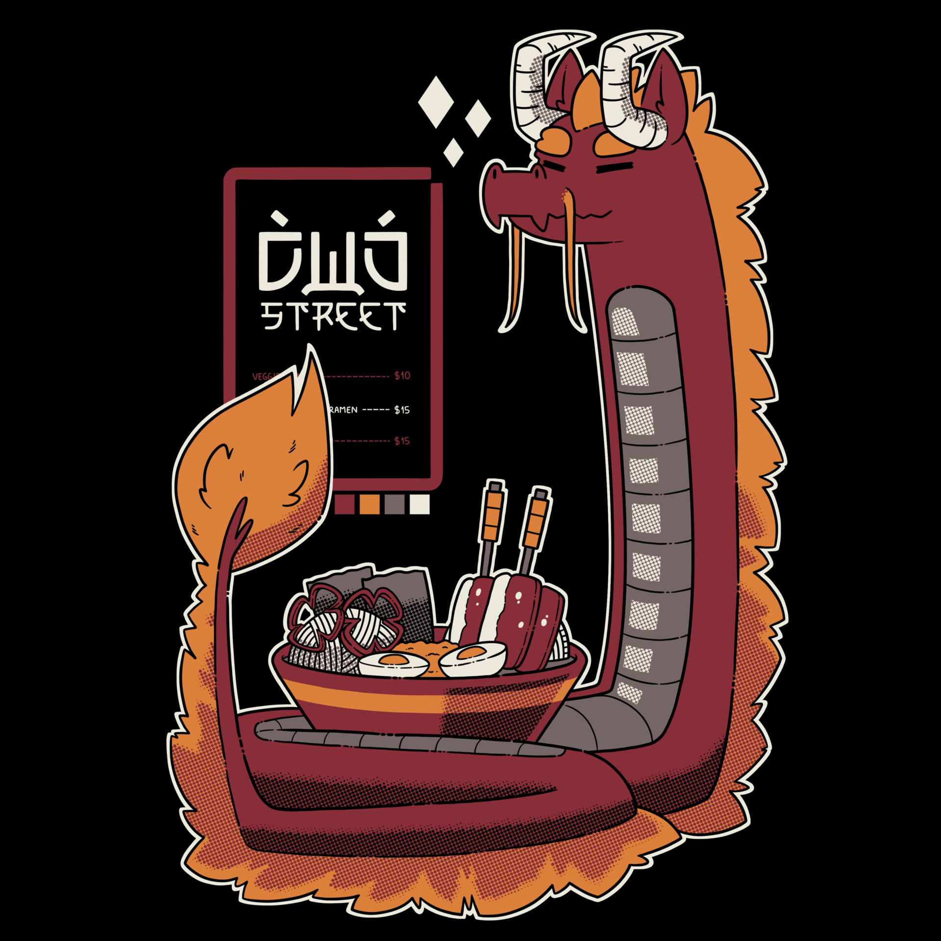 Alvaro Huerta - The dragons from OwO street