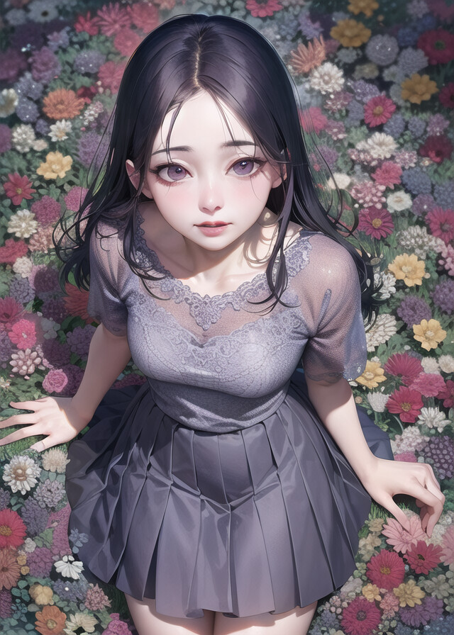 ArtStation - Flower core, loneliness and pure love