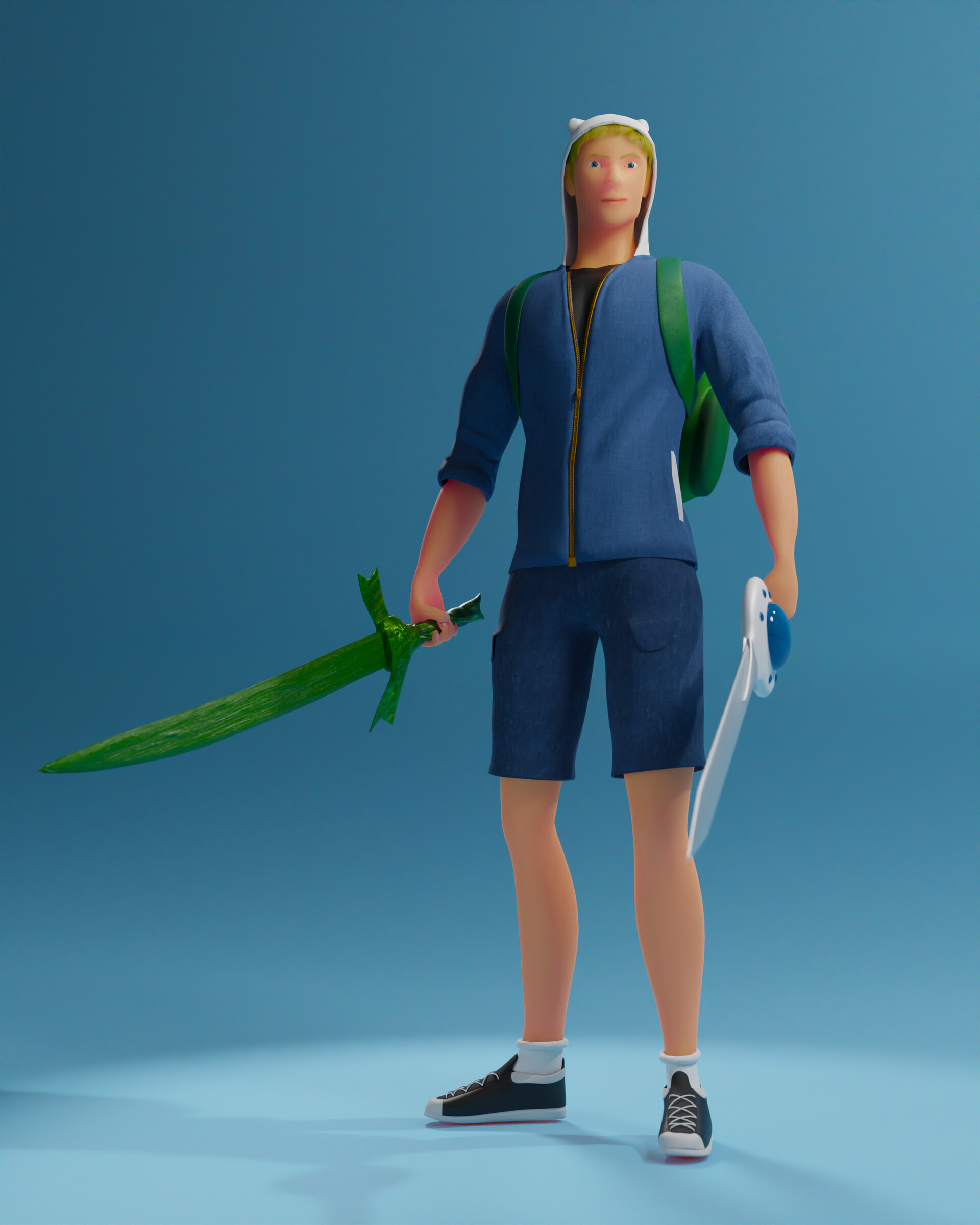 ArtStation - Finn The Human - Doble Sword
