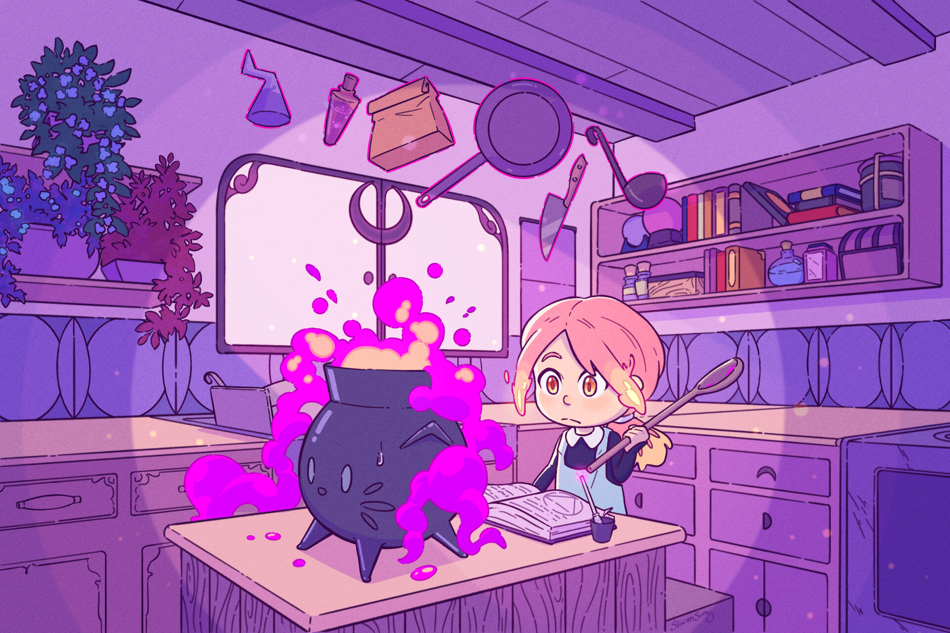 ArtStation - Brewing Trouble