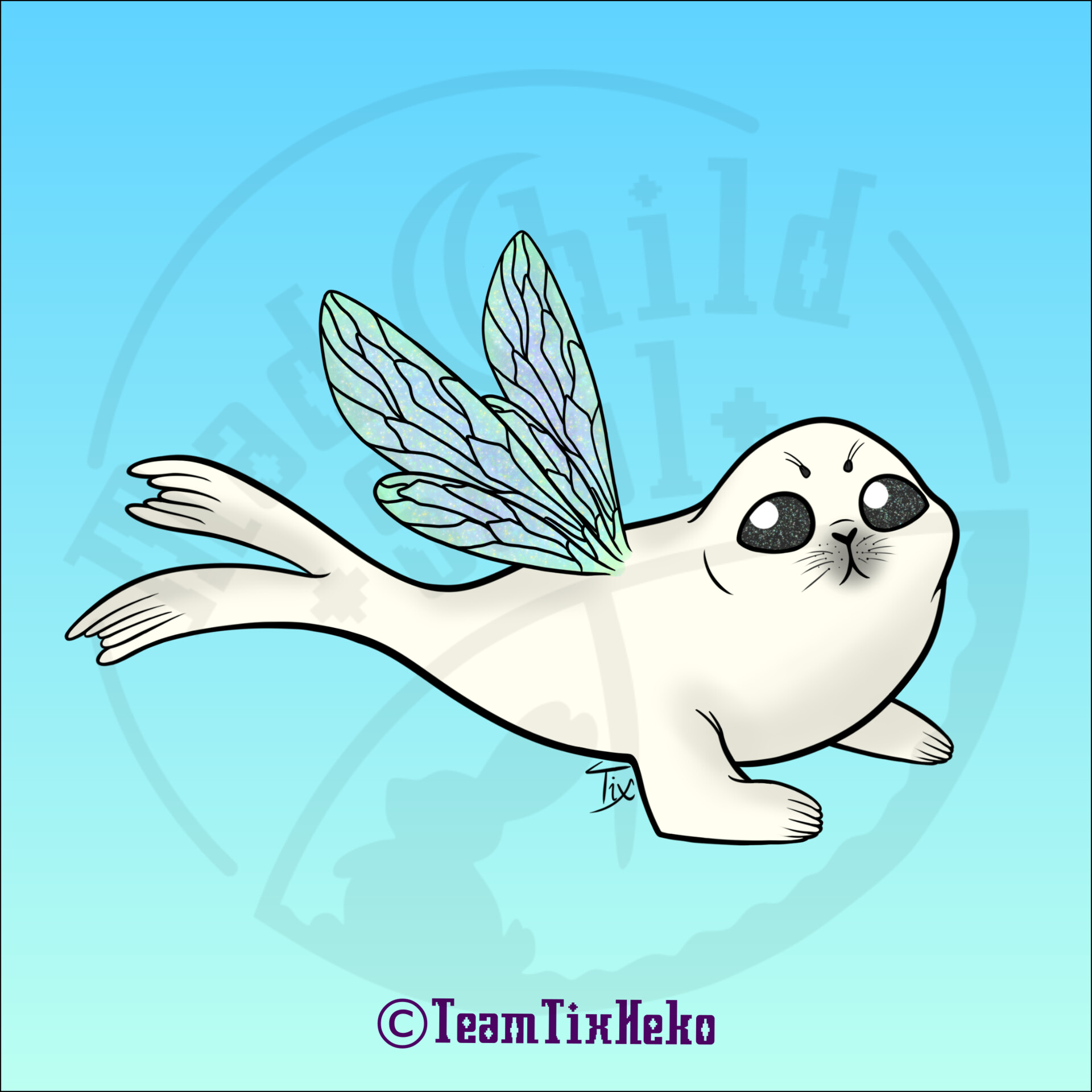ArtStation - "Magical Seal" (2023) by Tix 🦭