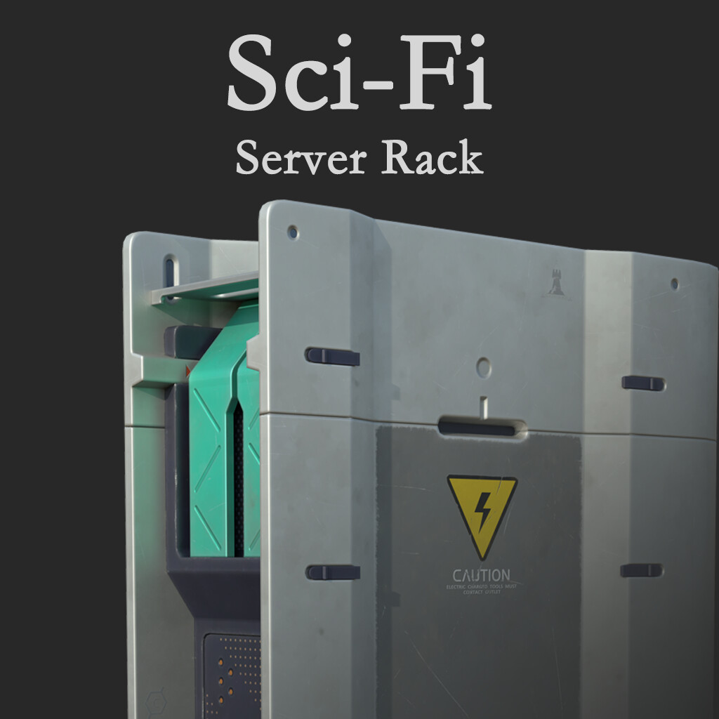 Harold Lee - Sci-Fi Server Rack