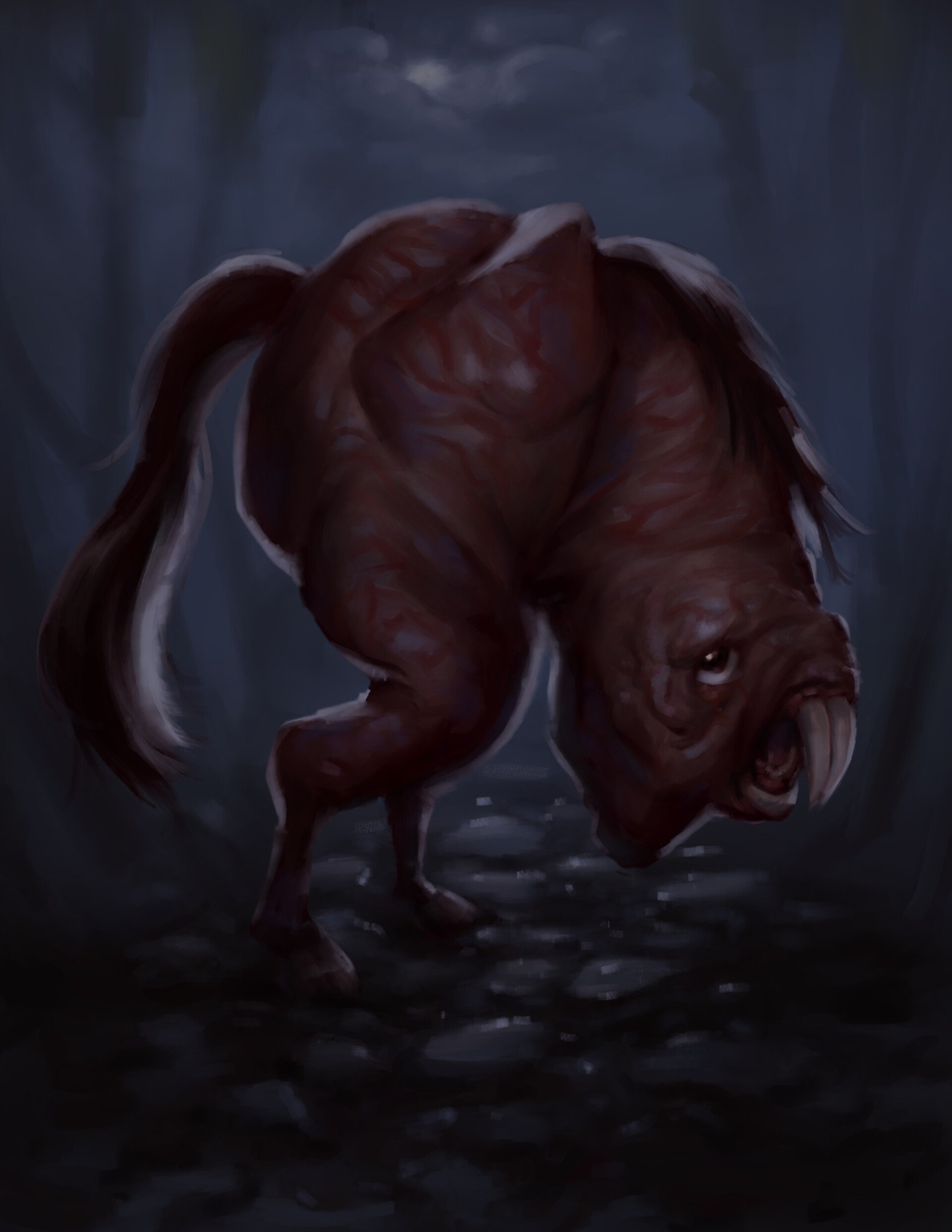 ArtStation - Horse Creature