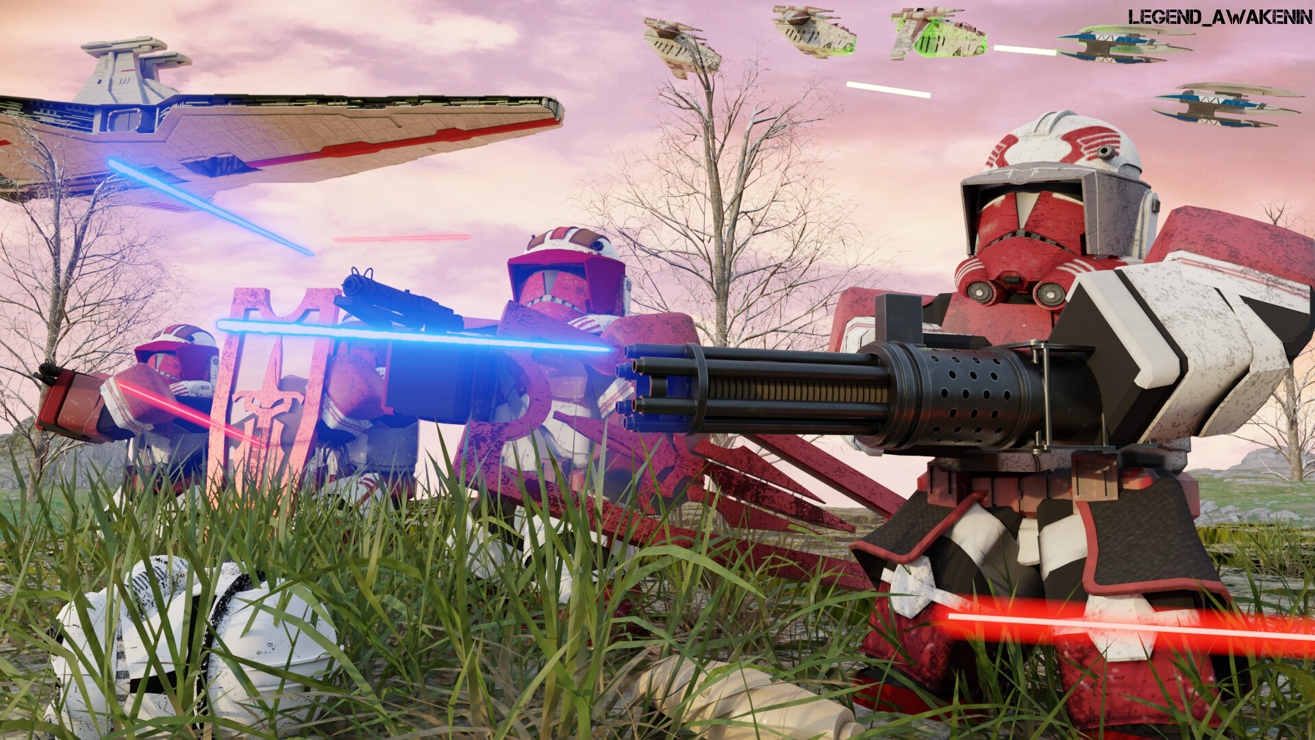 ArtStation - Riot company clone wars gfx