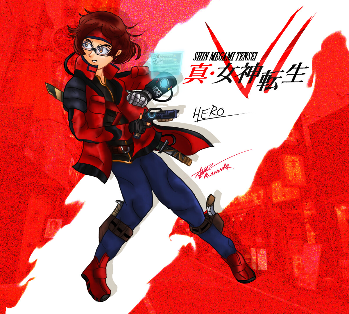 ArtStation - SHIN MEGAMI TENSEI VI protagonist
