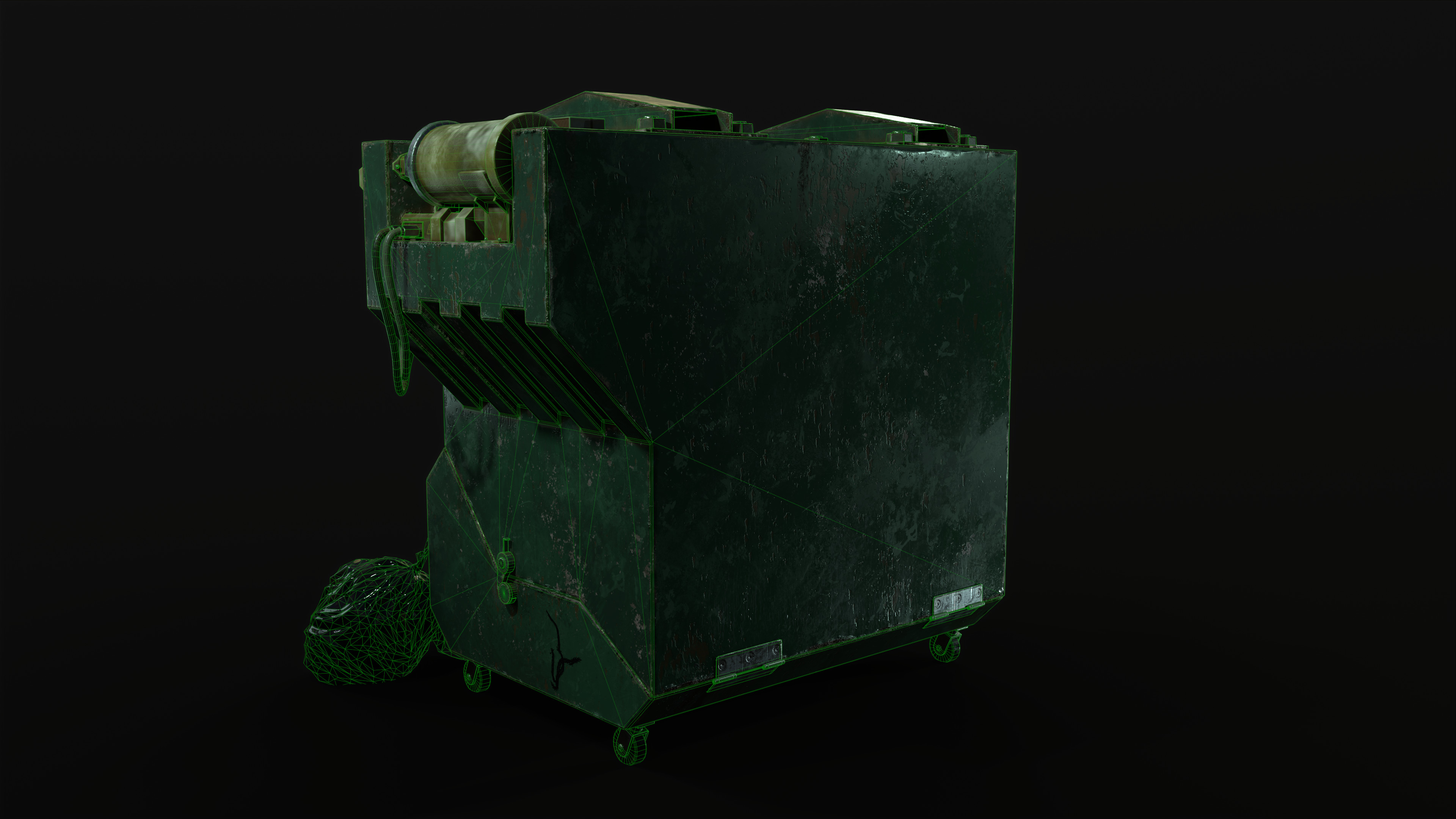 Rabunny Weylan - Dumpster Game Asset