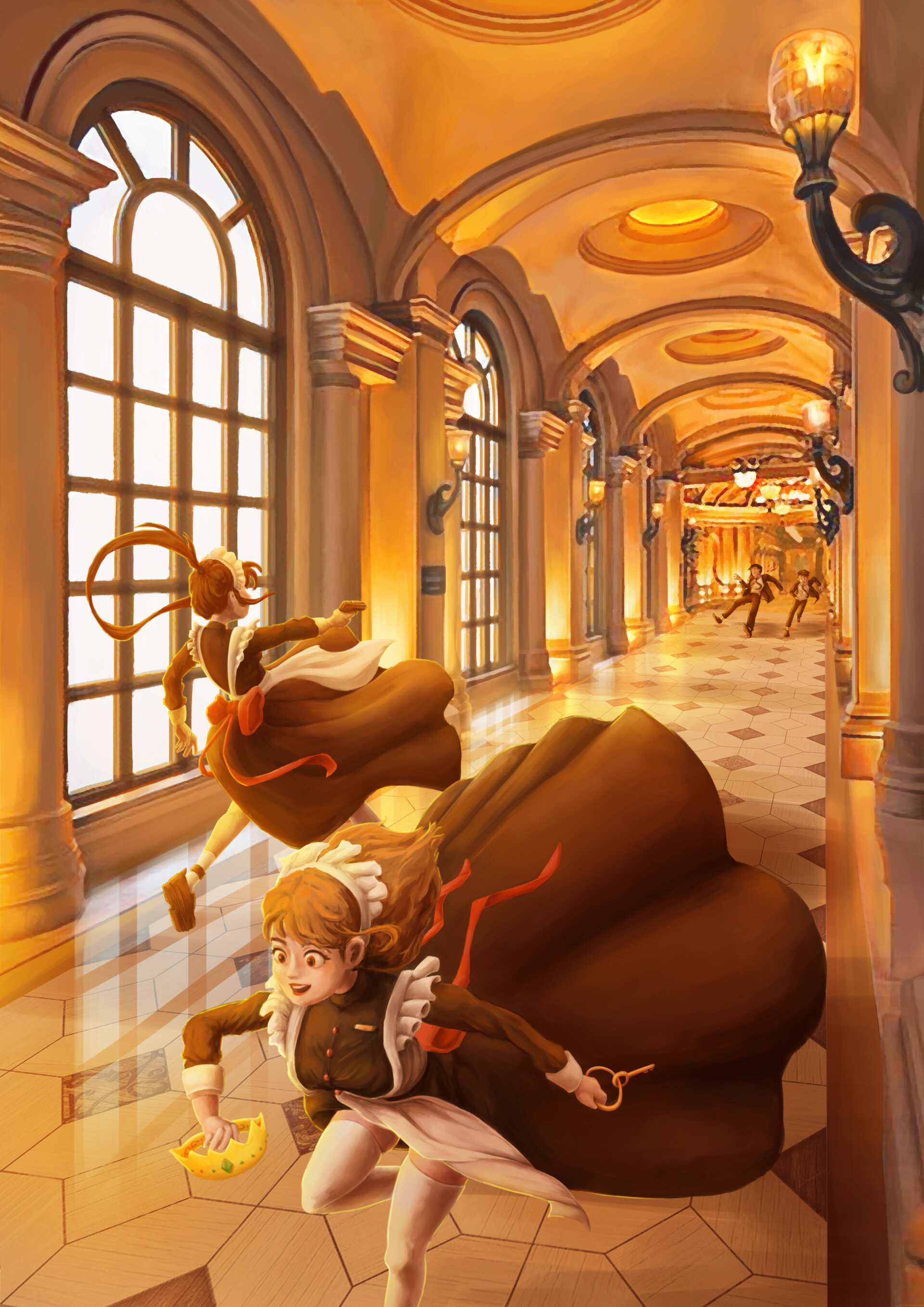 ArtStation - Thieves - Illustration