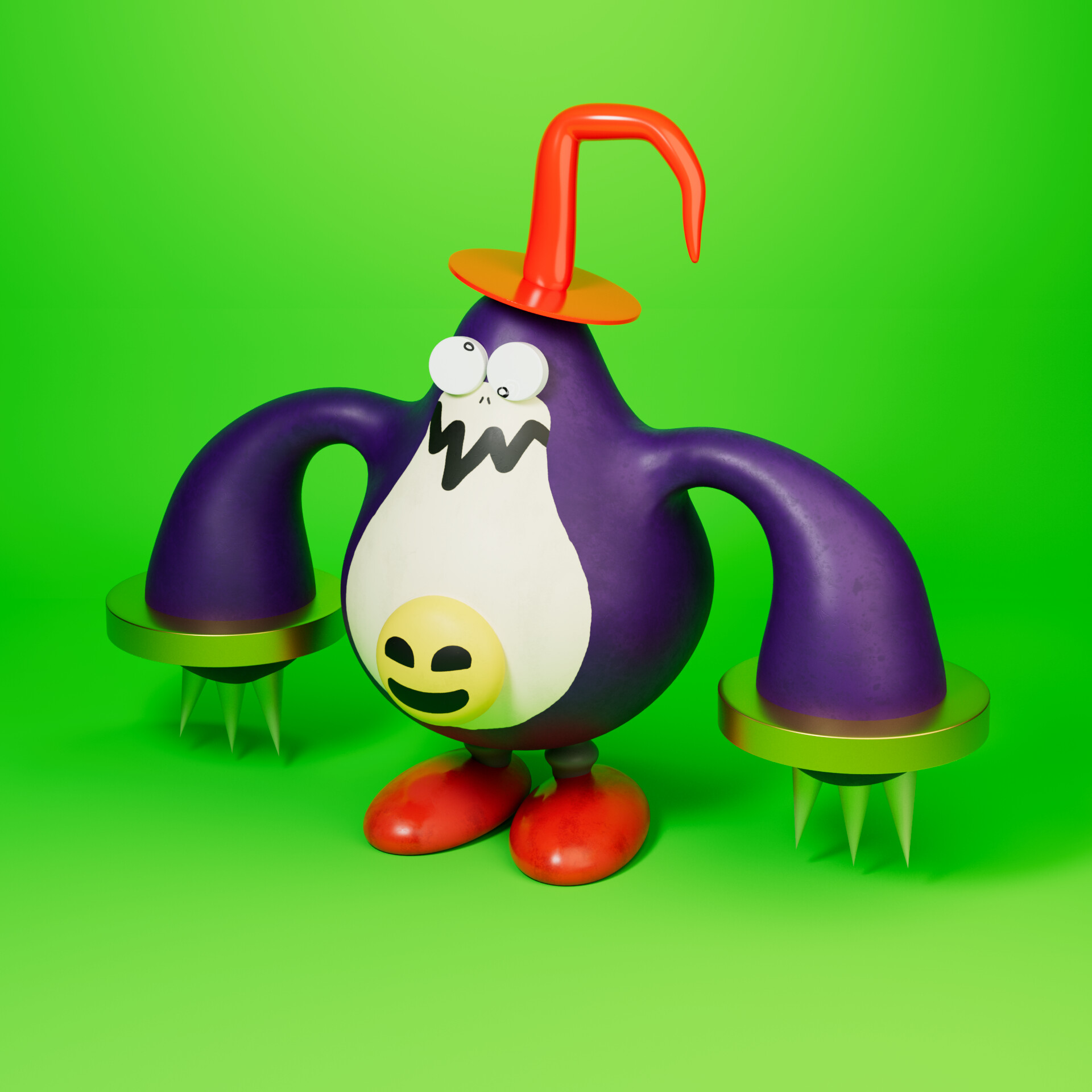 ArtStation - Punchinello from Super Mario RPG