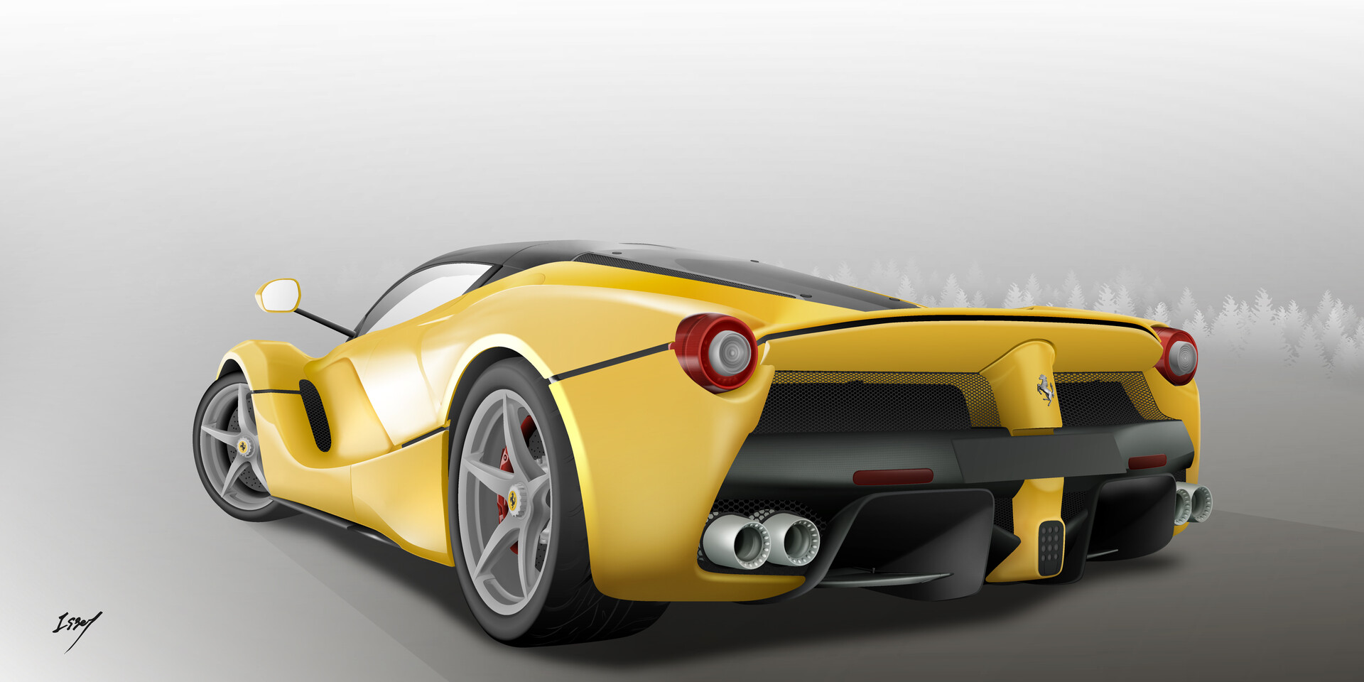 ArtStation - La Ferrari