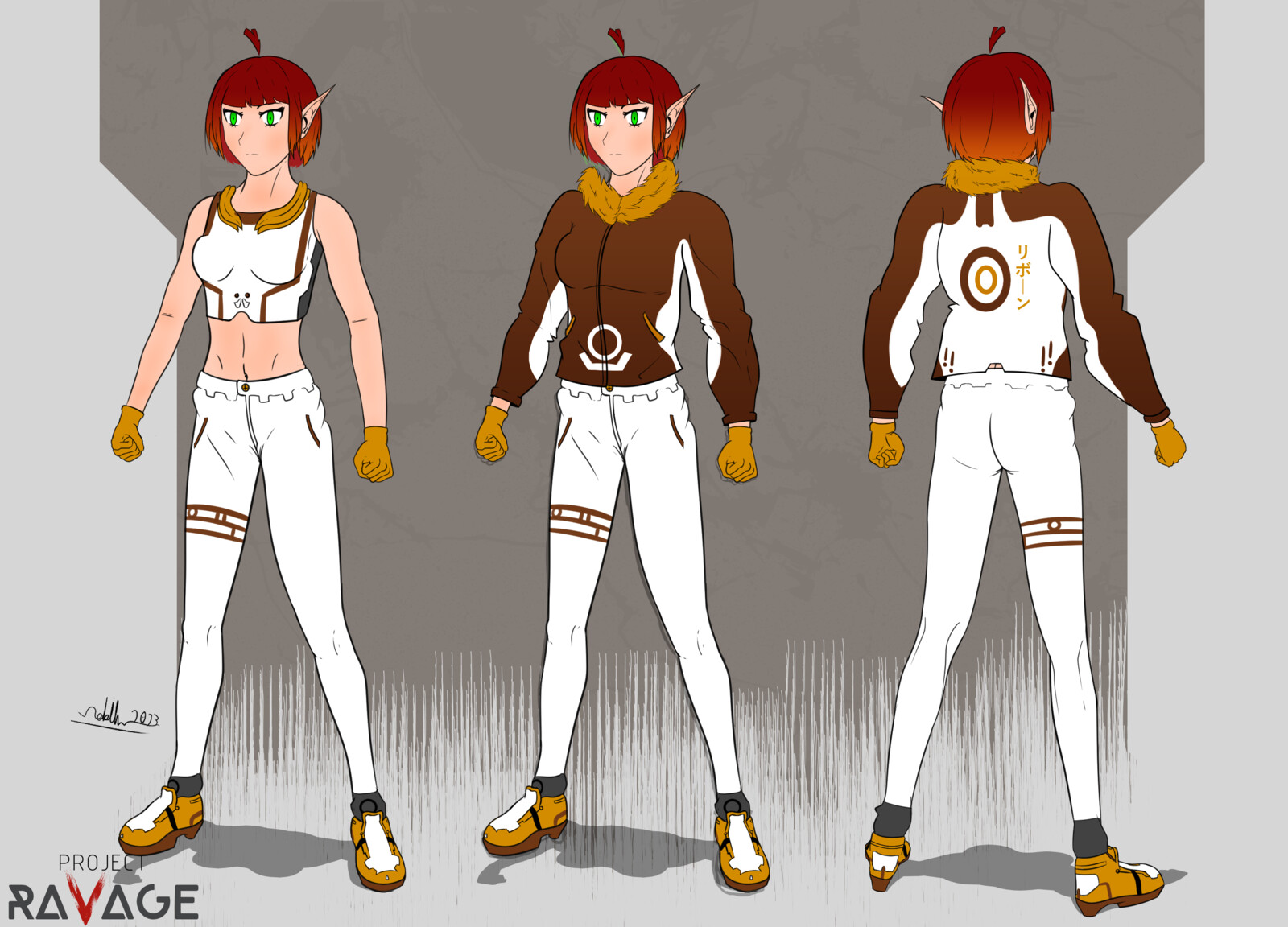 Nabil Azfar - Elf OC Character Concept