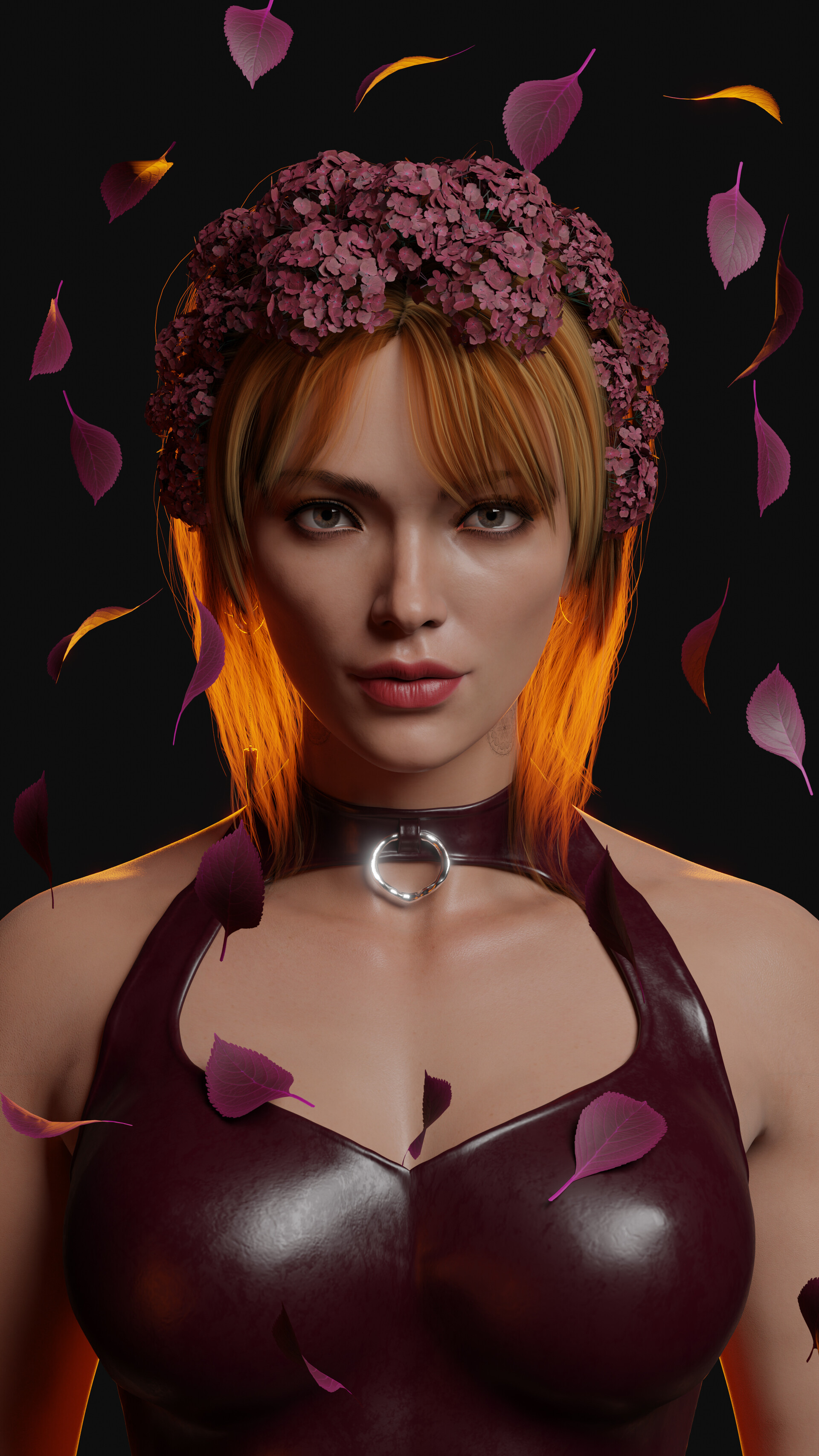 ArtStation - Autumn girl