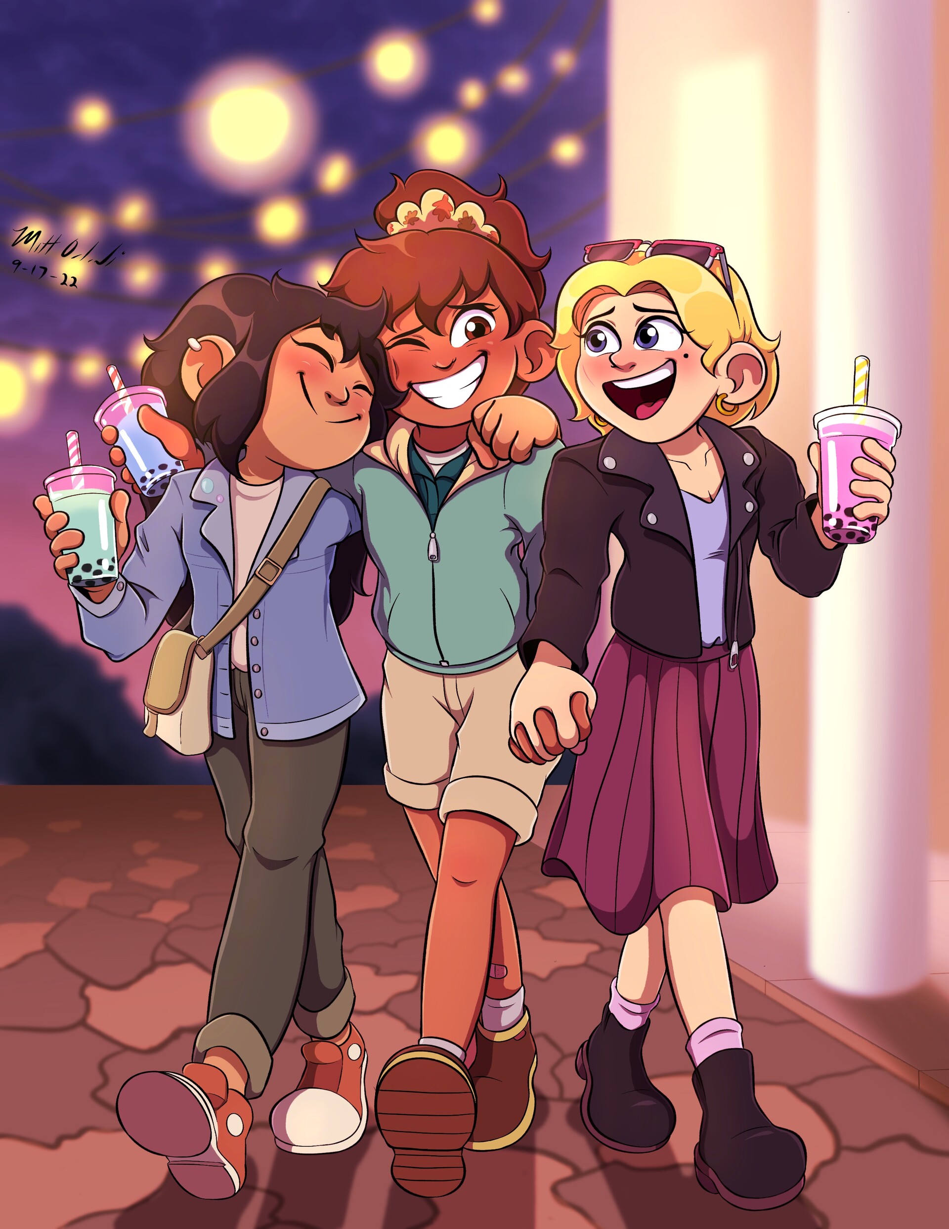 ArtStation - Calamity Trio (Amphibia fanworks)