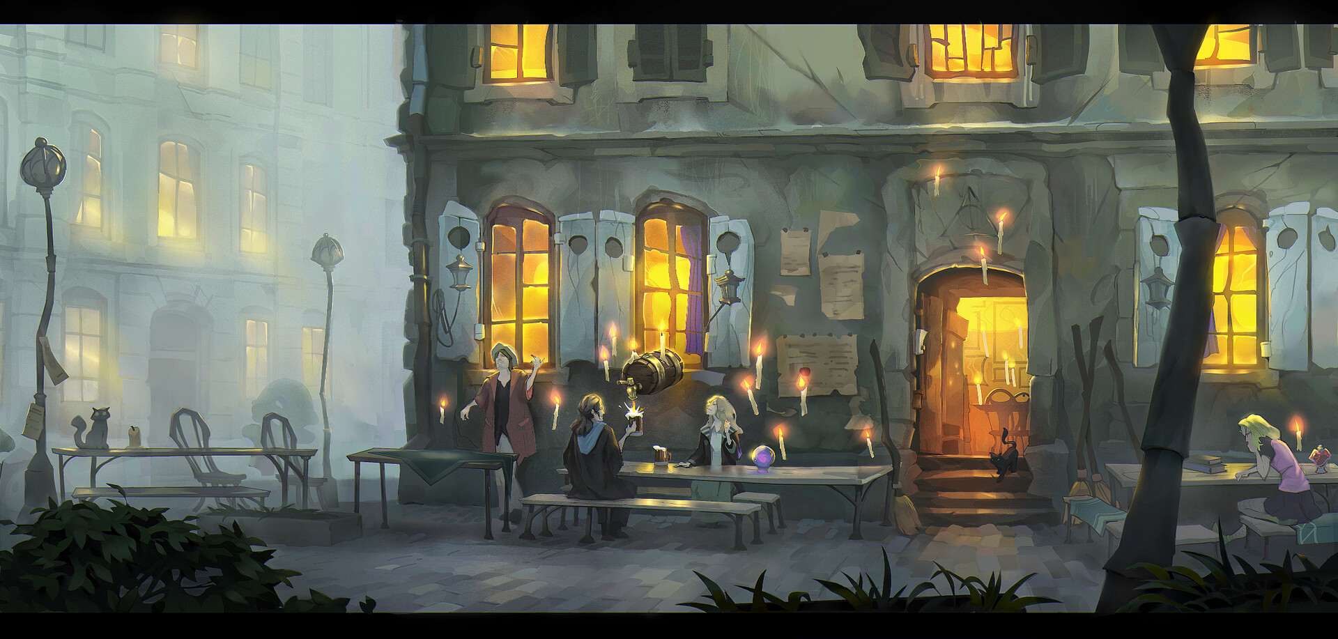 ArtStation - enviroment Magic study from photo