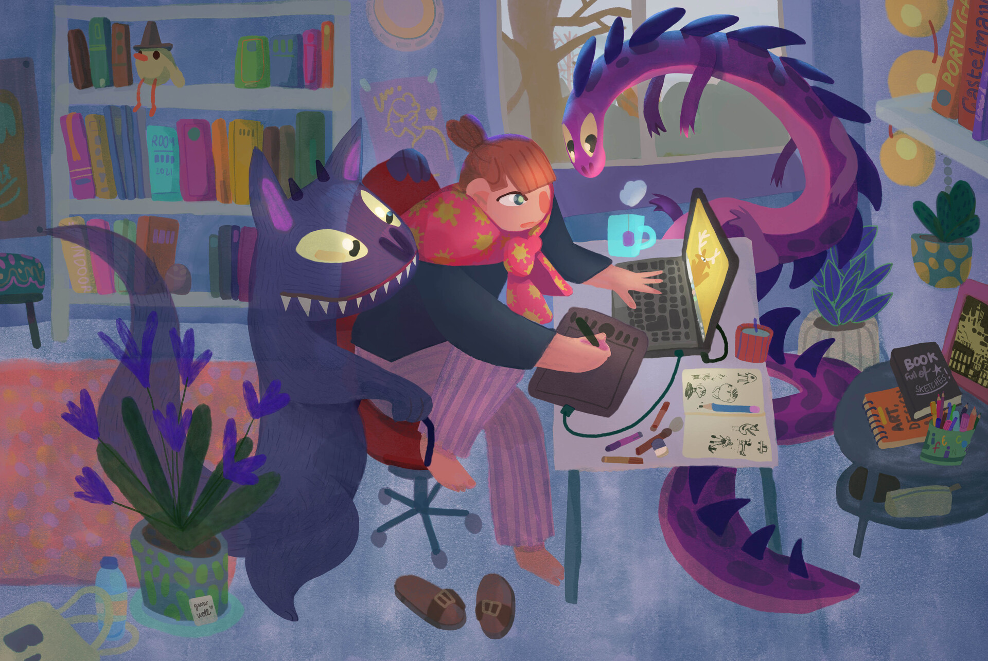 ArtStation - Work with ghosts