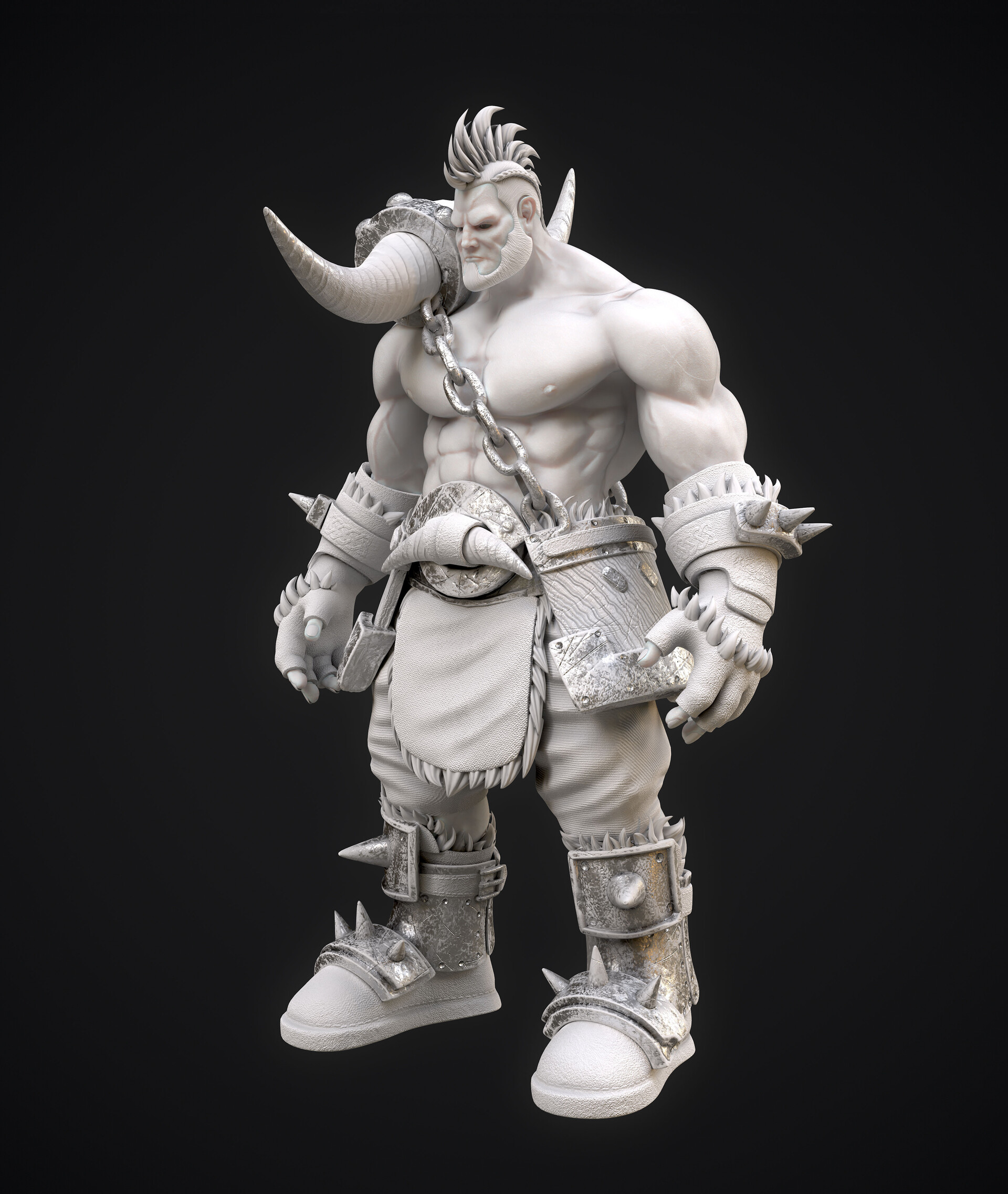 ArtStation - Muscular character