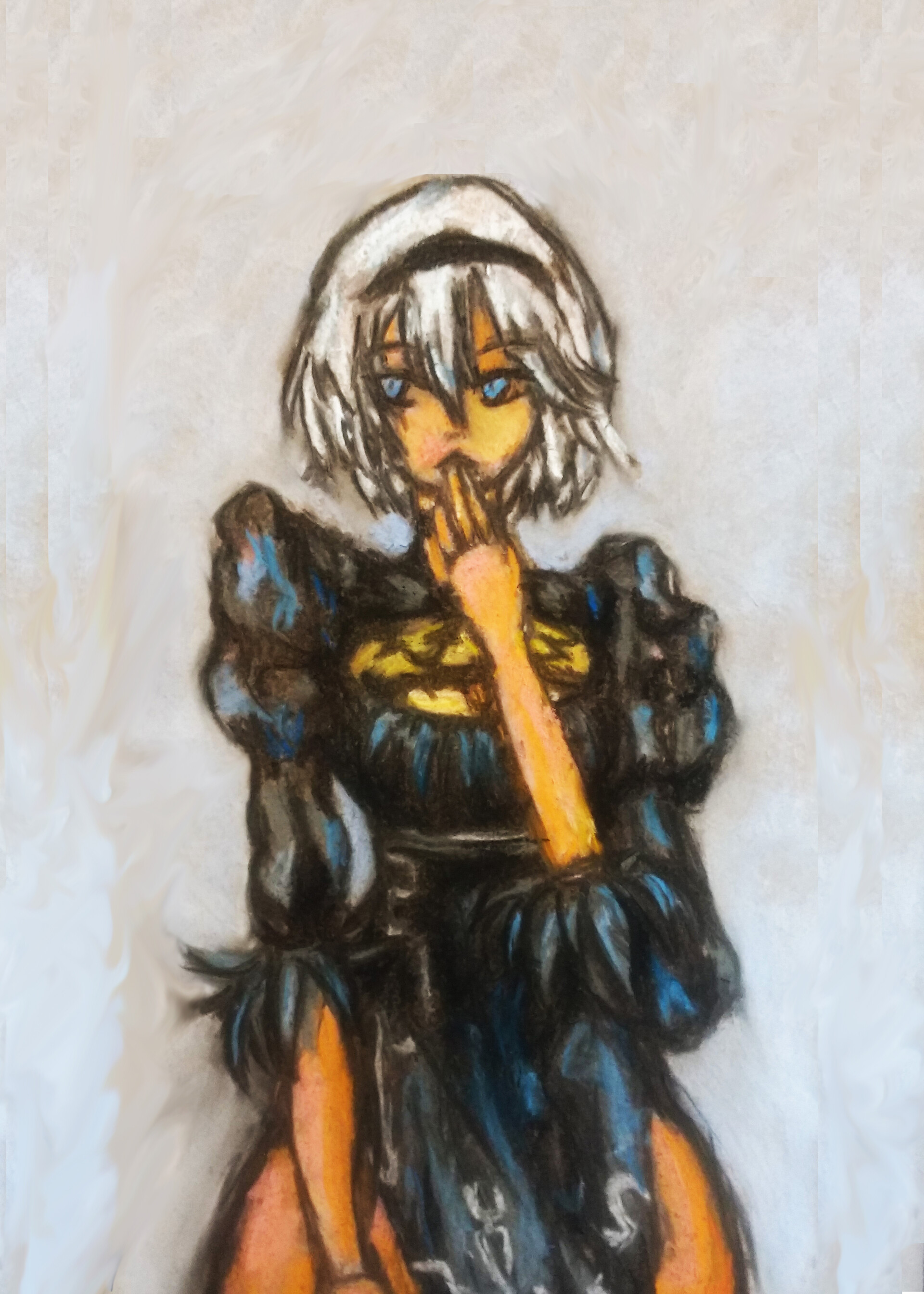 ArtStation - 2B fan art from Nier Automata