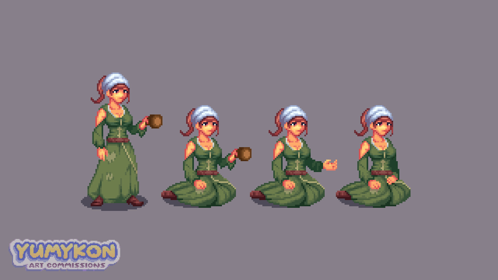 Game Sprite Commission by Kaori Fujisawa | Yumykon — ProUser.Me