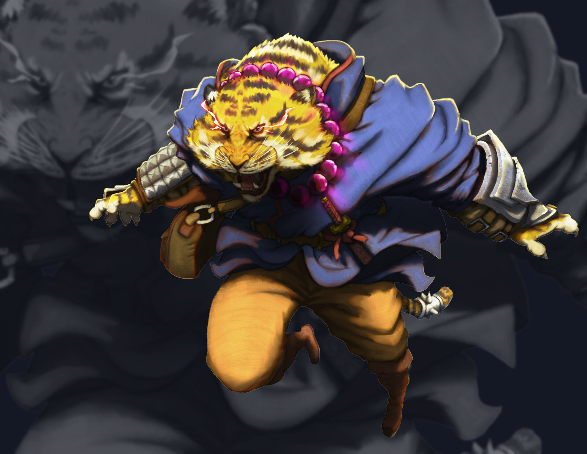 ArtStation - Tabaxi Monk