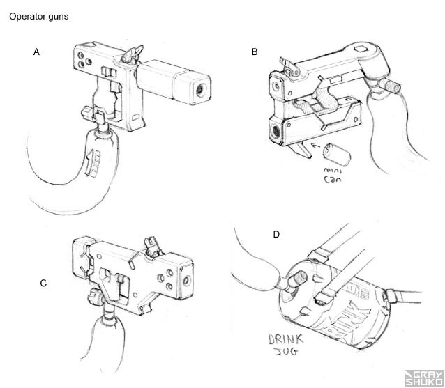 Gray Shuko - SLIMECORE - Weapons