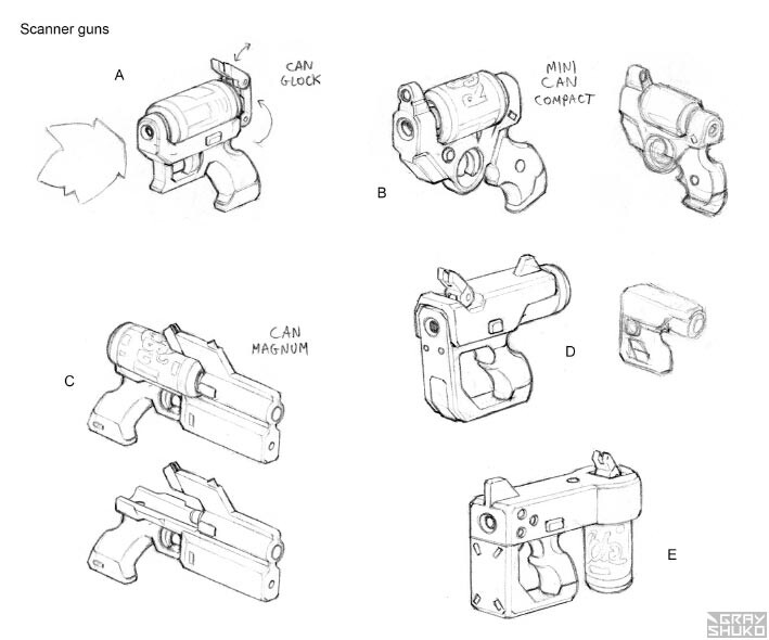 Gray Shuko - SLIMECORE - Weapons