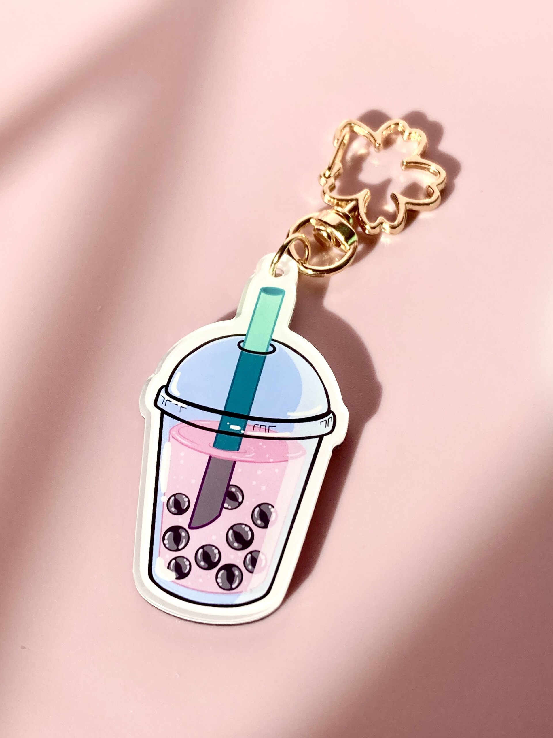 ArtStation - Bubble Tea Keychain