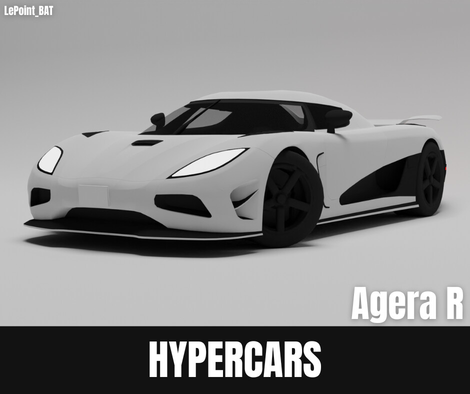 ArtStation - TOON Hypercars : Koenigsegg Agera R