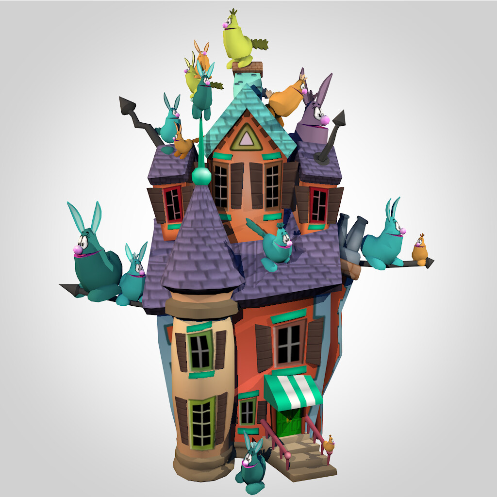 ArtStation - Toontown - Oodles of Doodles