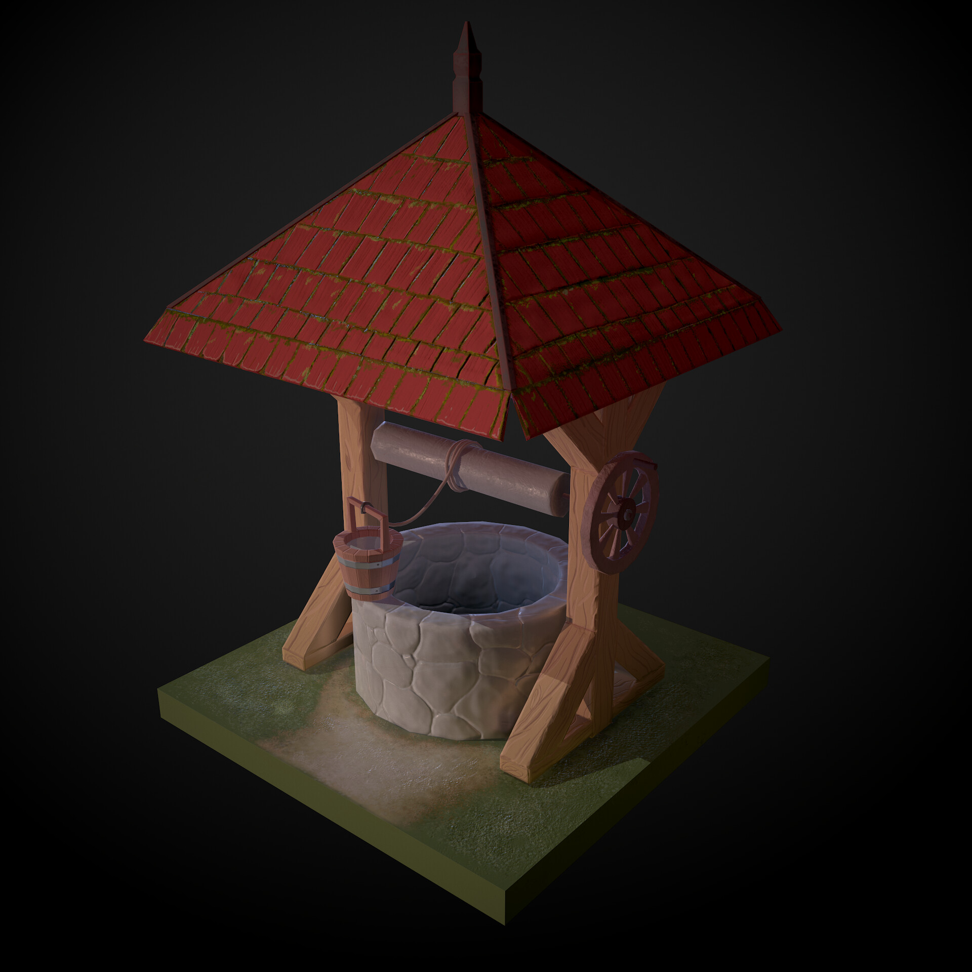 ArtStation - Well - environment asset