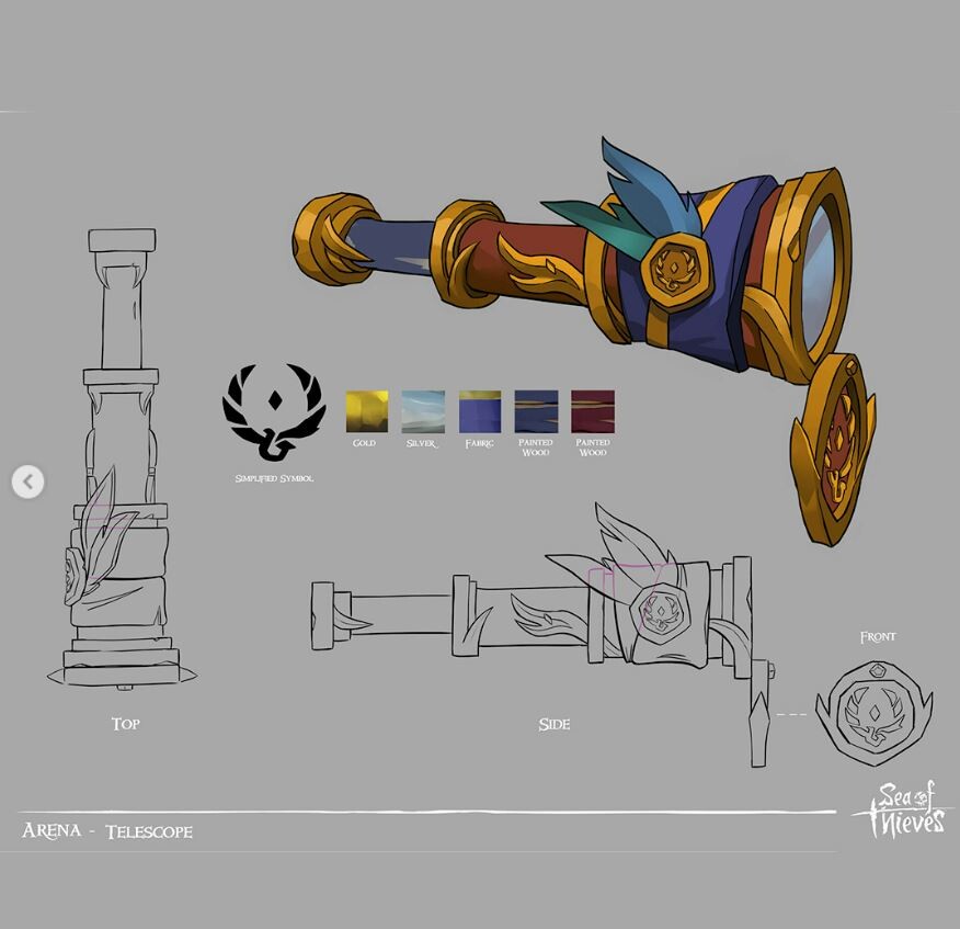 Jean Souza - Sea of Thieves - Telescope [Fanart]