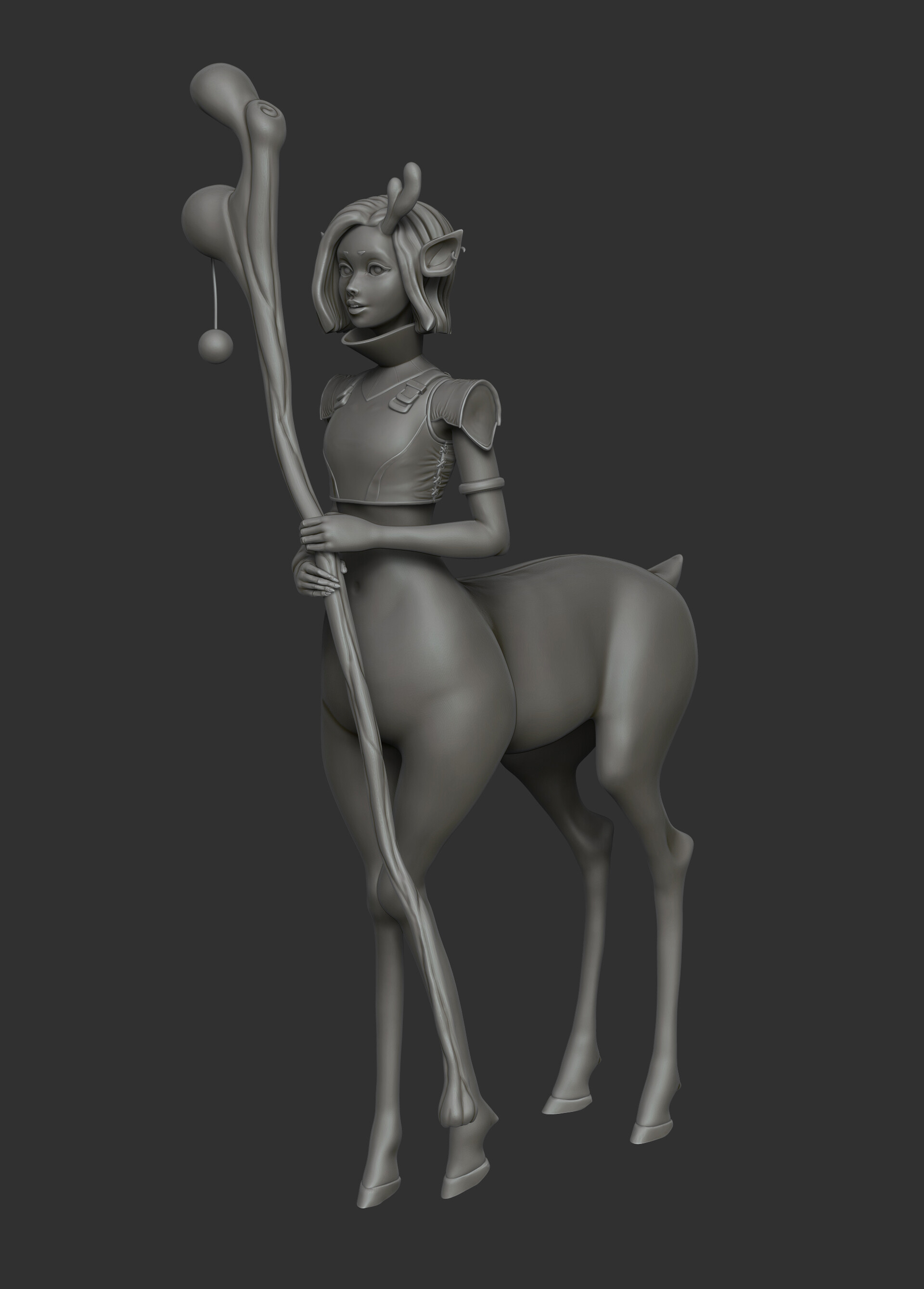 ArtStation - Stylised Forest Warder