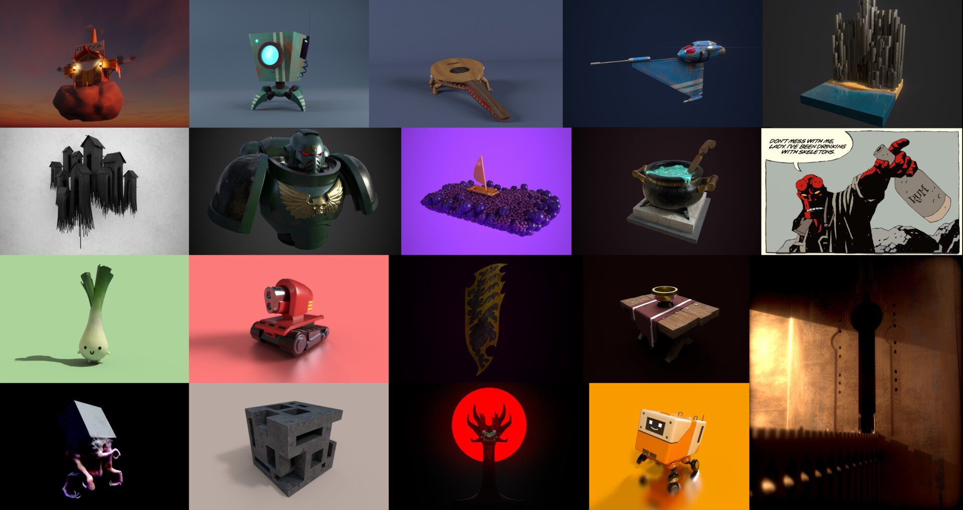 Stuart Taylor - Weekly 3D challenge