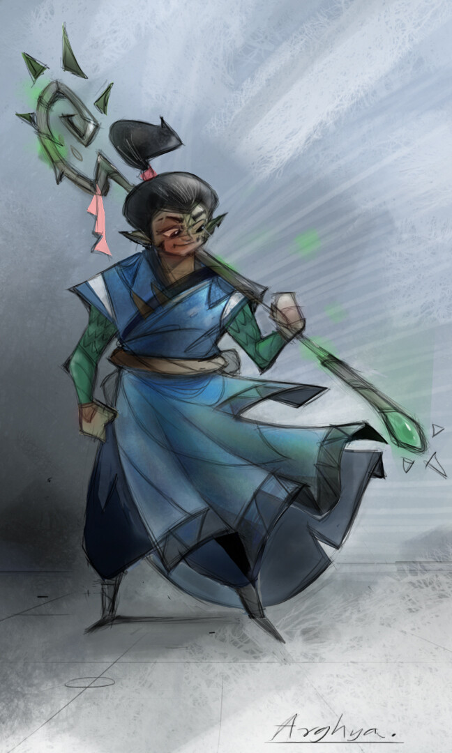 ArtStation - mystic boy