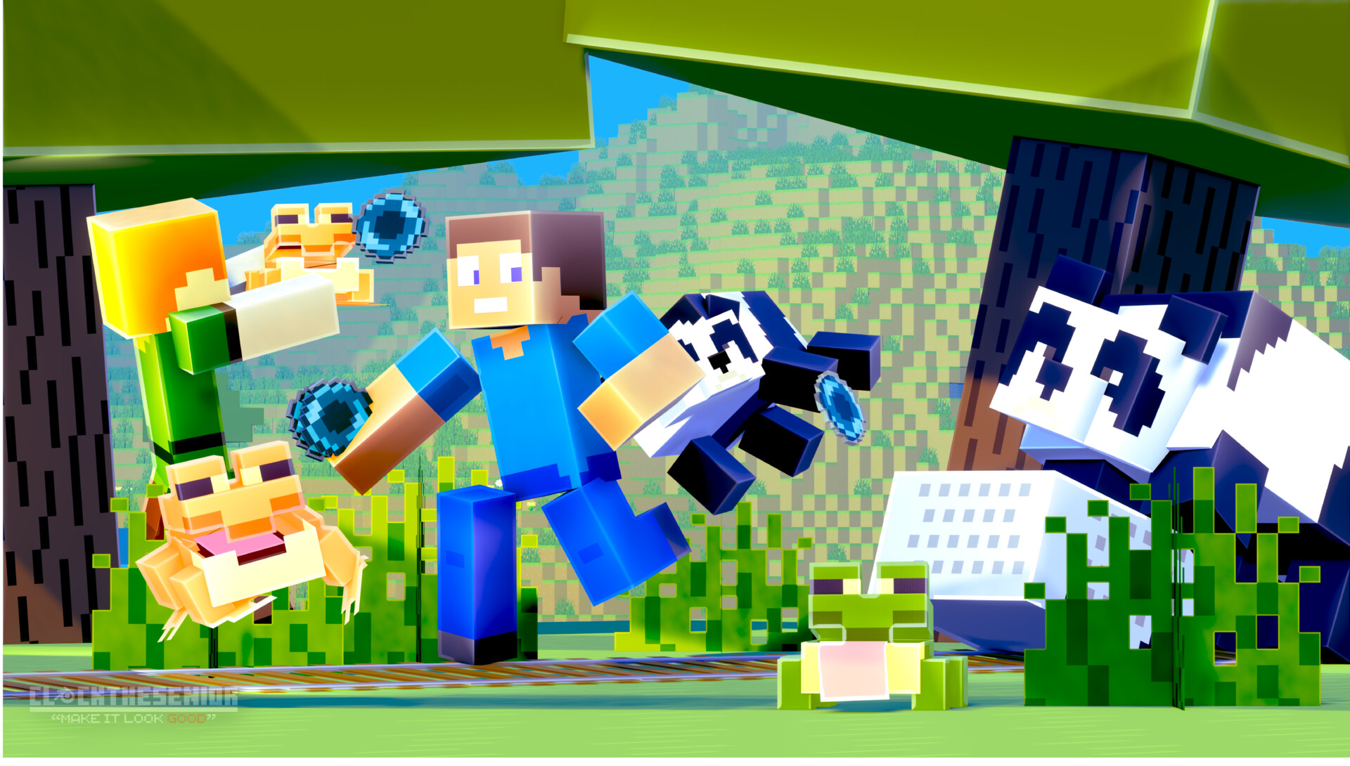 ArtStation - Minecart Chase