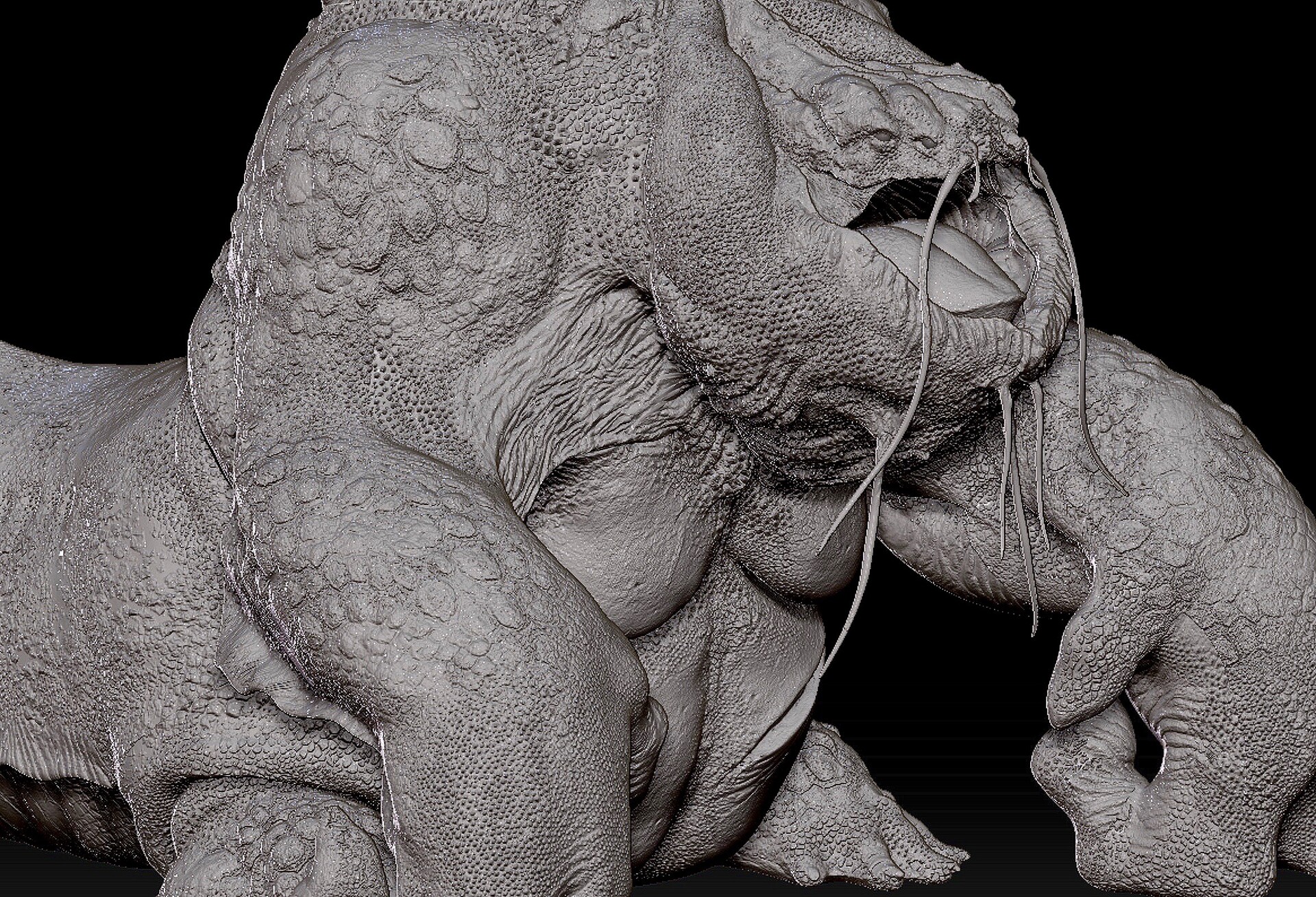 Lucia Alvarez Cisneros - R&D creature texturing
