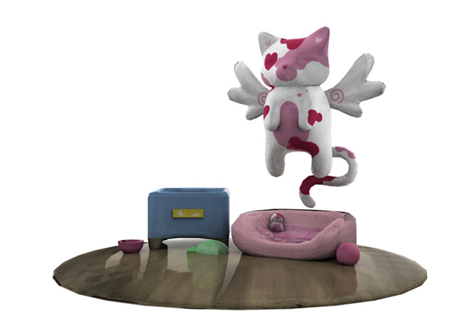 ArtStation - Pookie & Environment Model