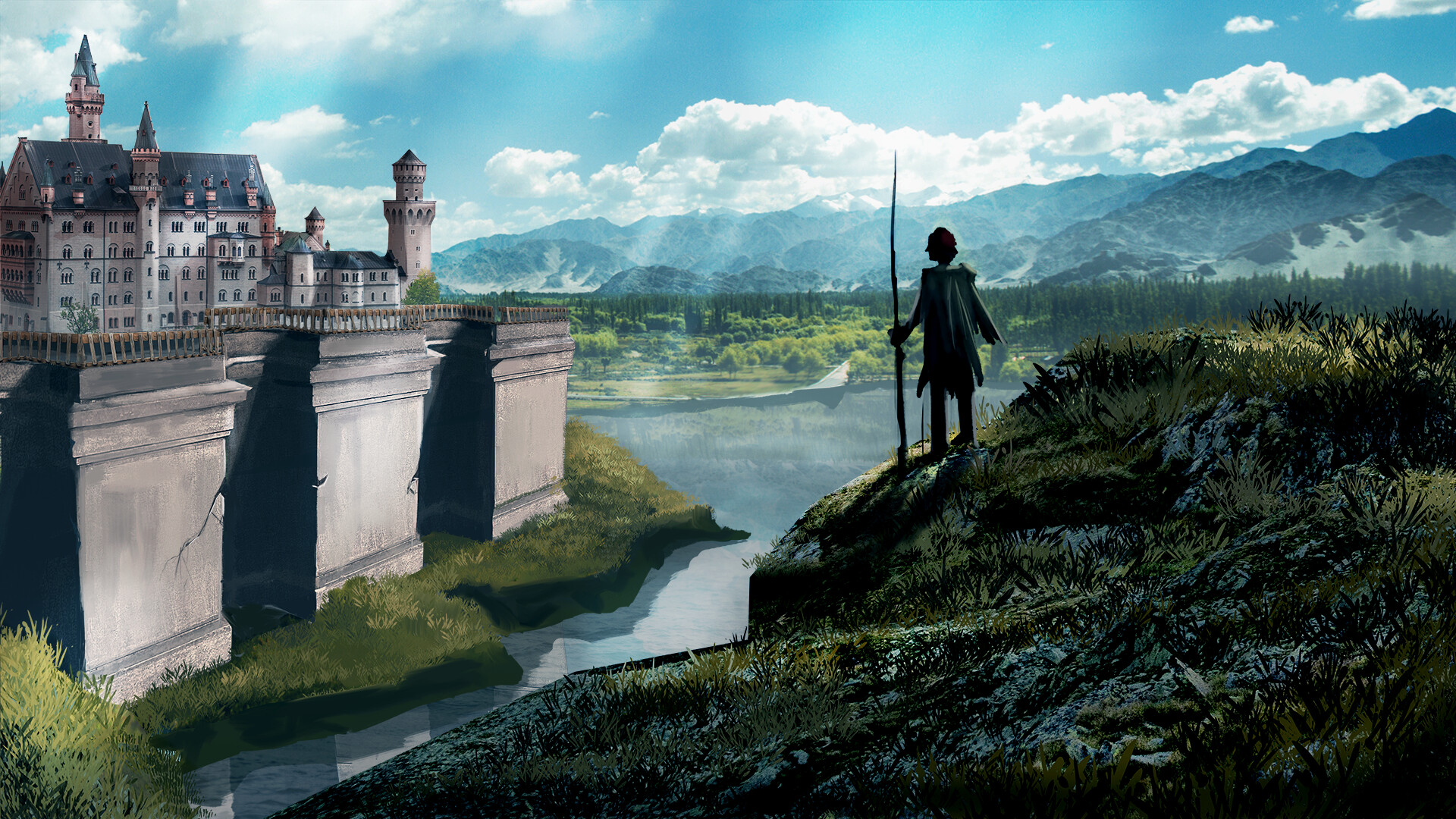 ArtStation - Matte Painting - Photobashing