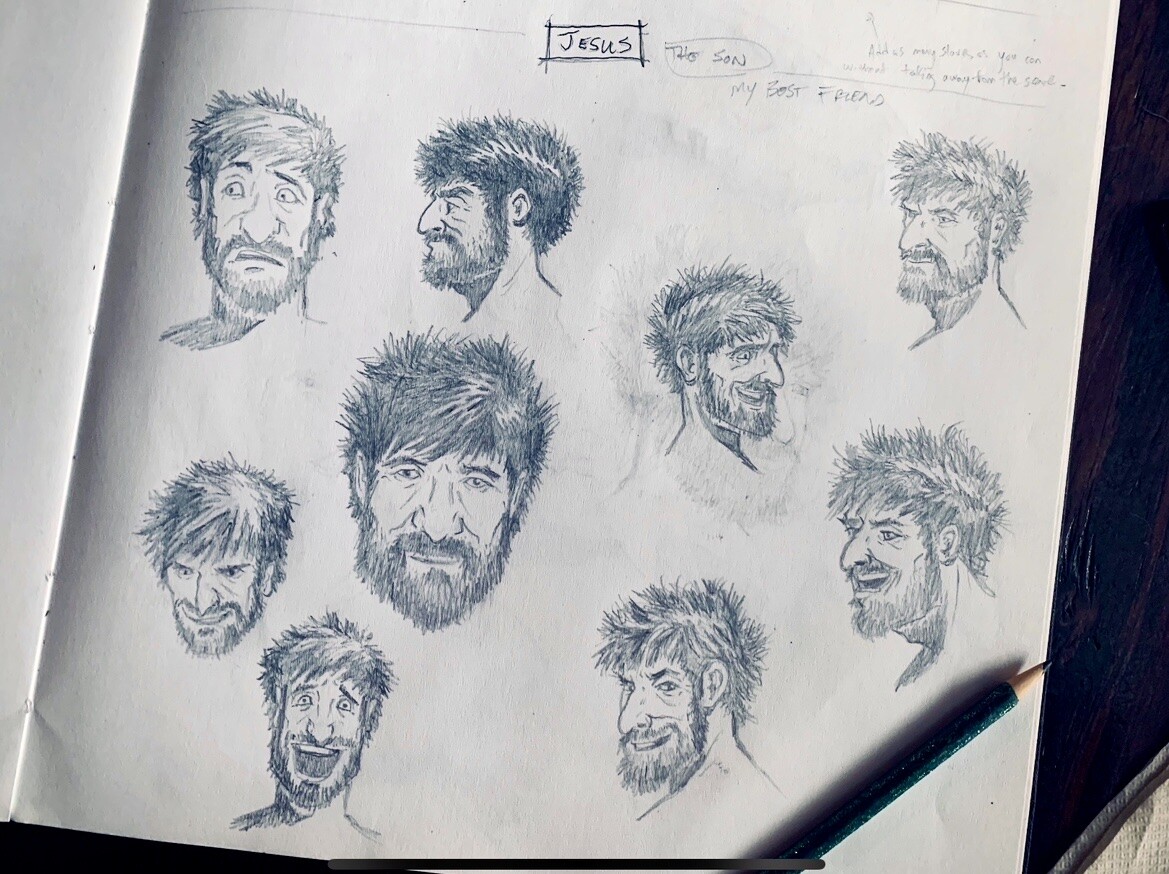 ArtStation - CHARACTER DESIGN - “JESUS”