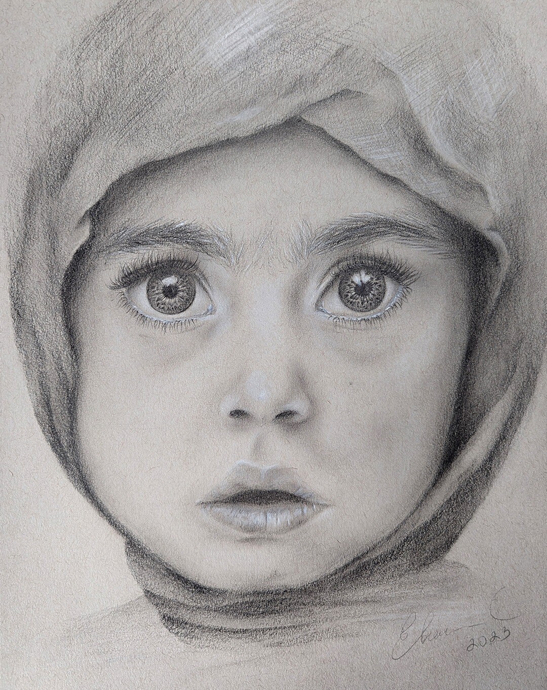 ArtStation - Little girl's face