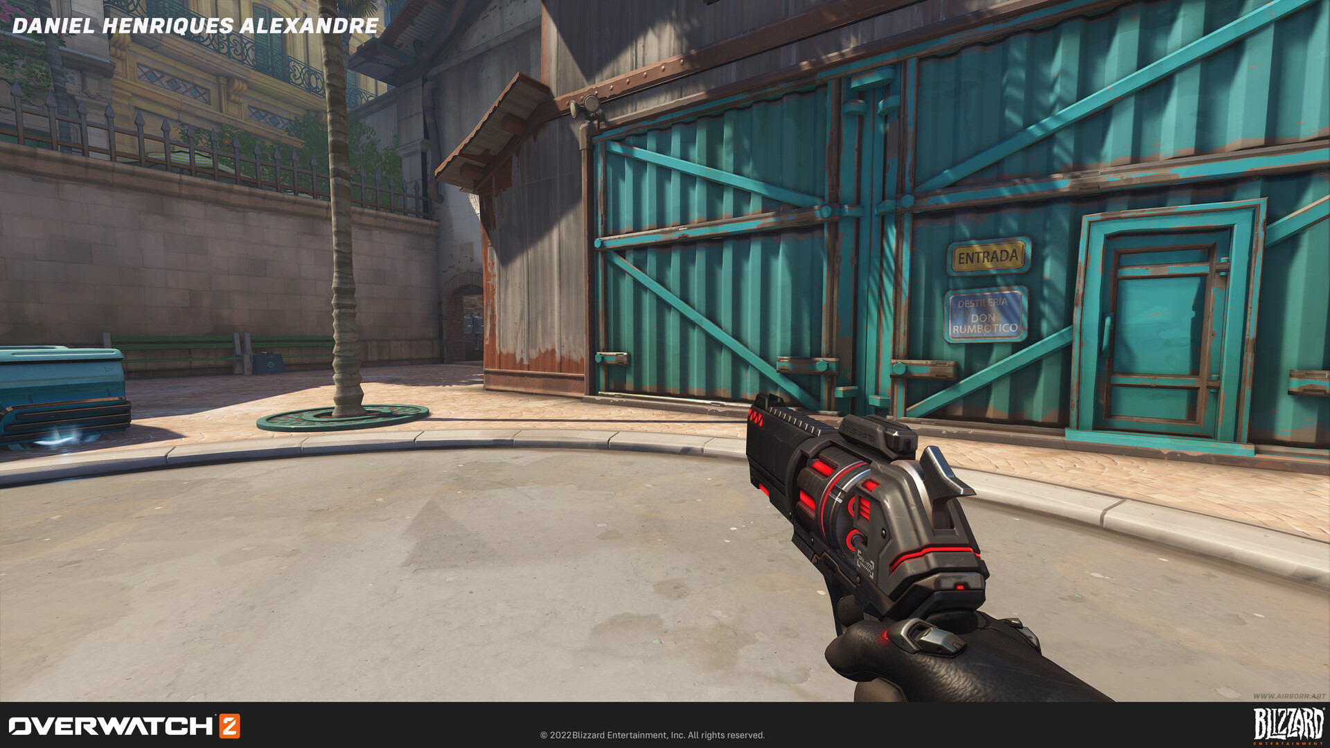 Daniel Alexandre - Overwatch 2 - Invisible Man Cassidy Weapon Skin