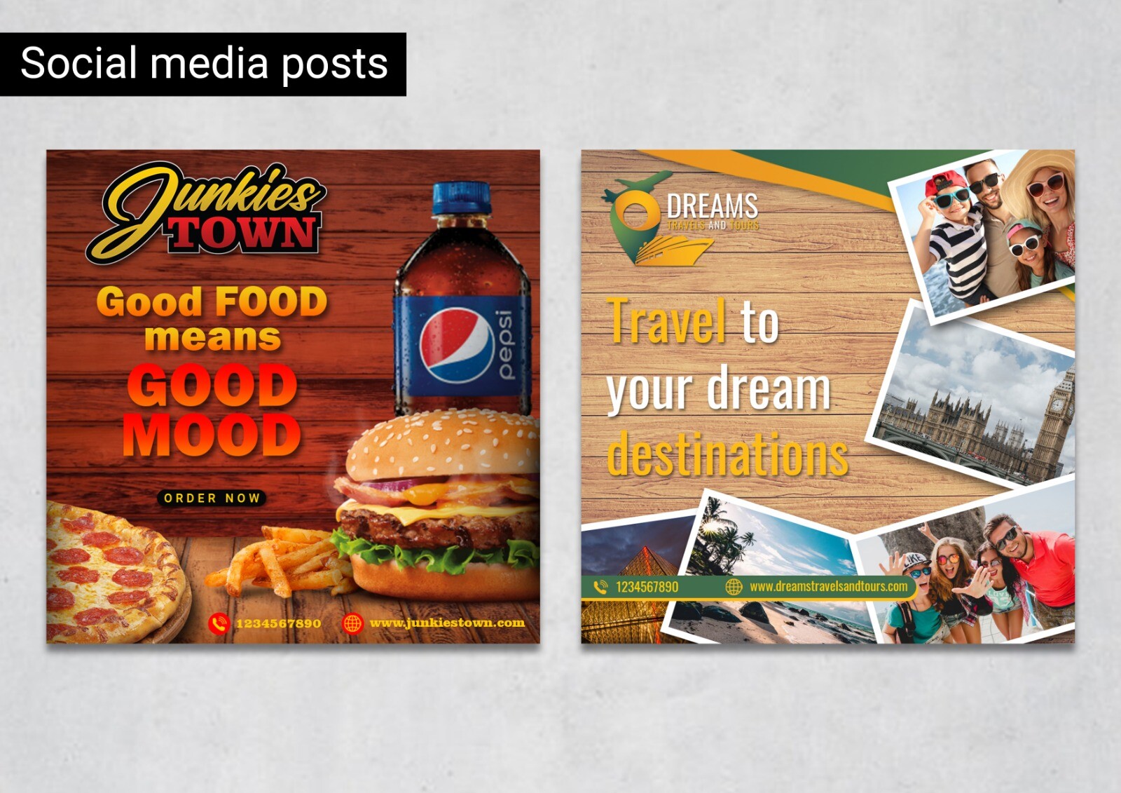 ArtStation - Social media post designing. Softwares used: Adobe ...