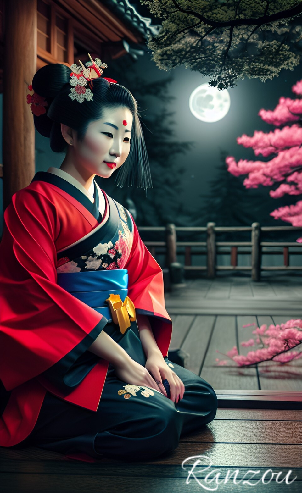 ArtStation - The Geisha