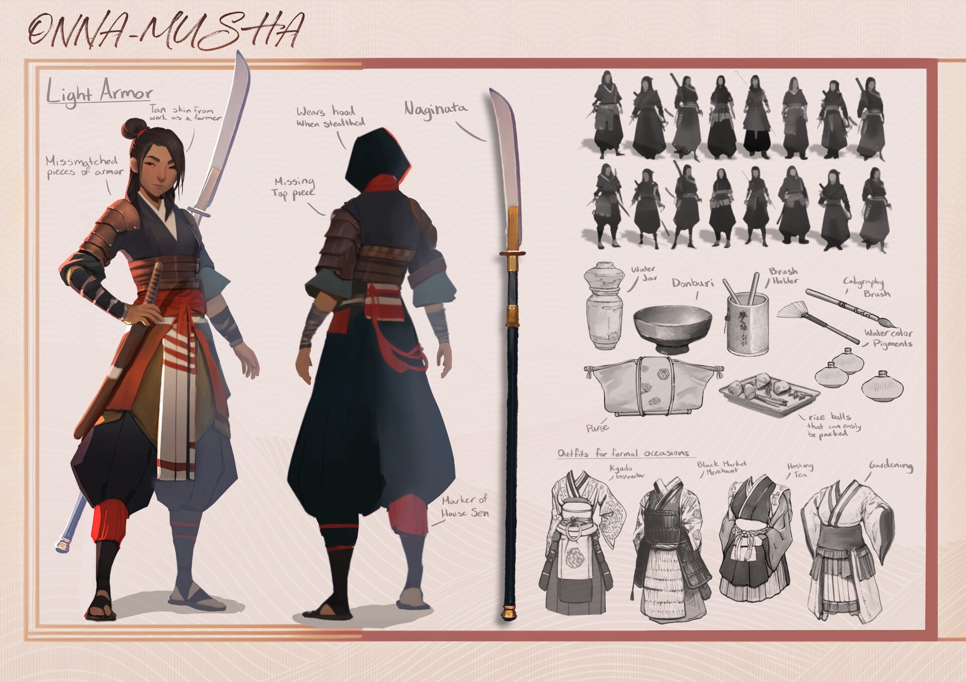 ArtStation - Onna-Musha