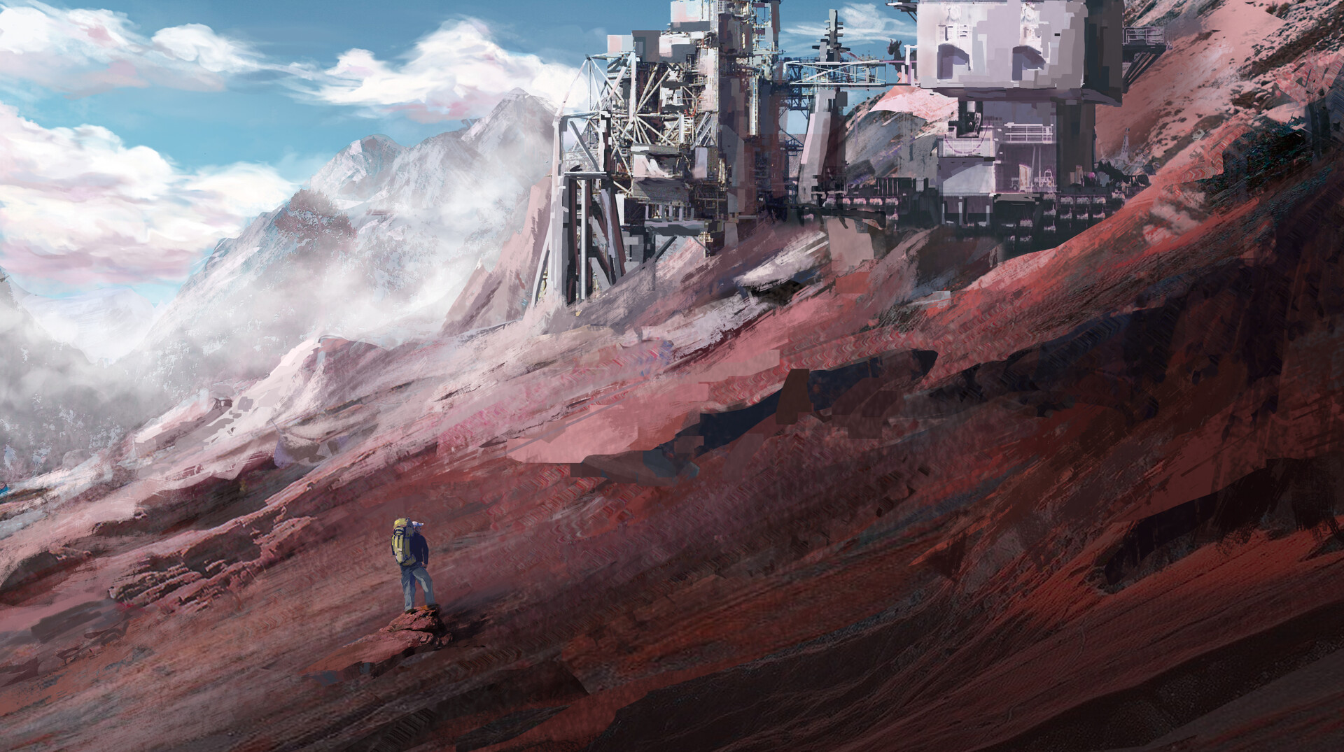 ArtStation - Mysterious base