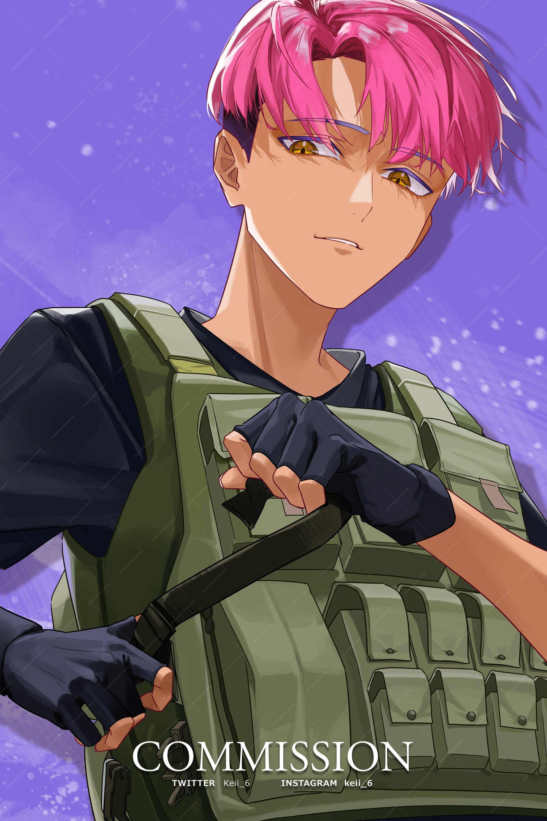 Low Hui Qi - [Commission] Characters Half Body 20221228