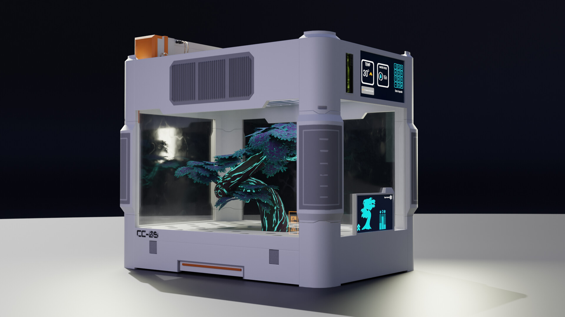 ArtStation - Portable plant containment unit