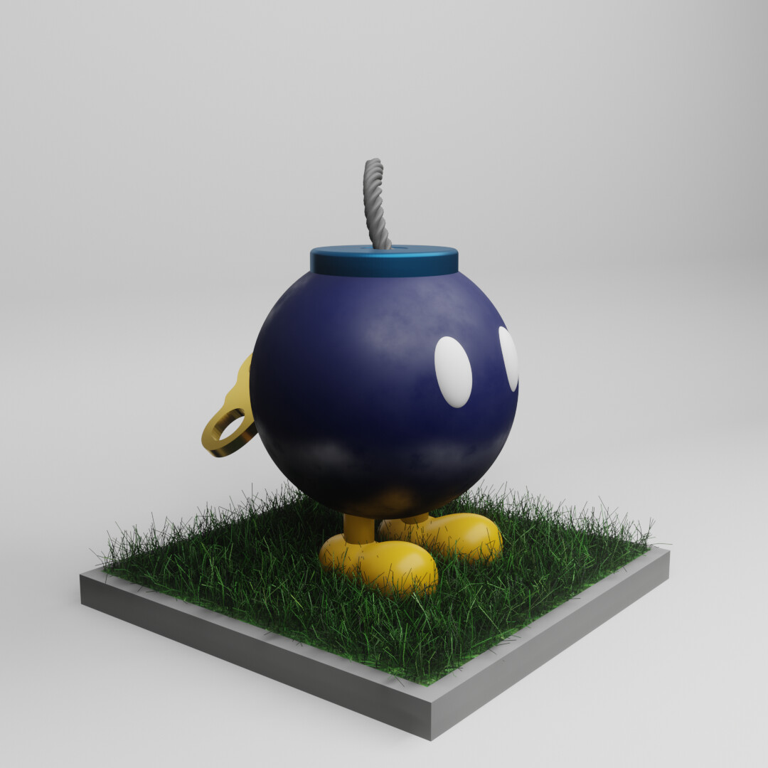 ArtStation - Boomba from Mario